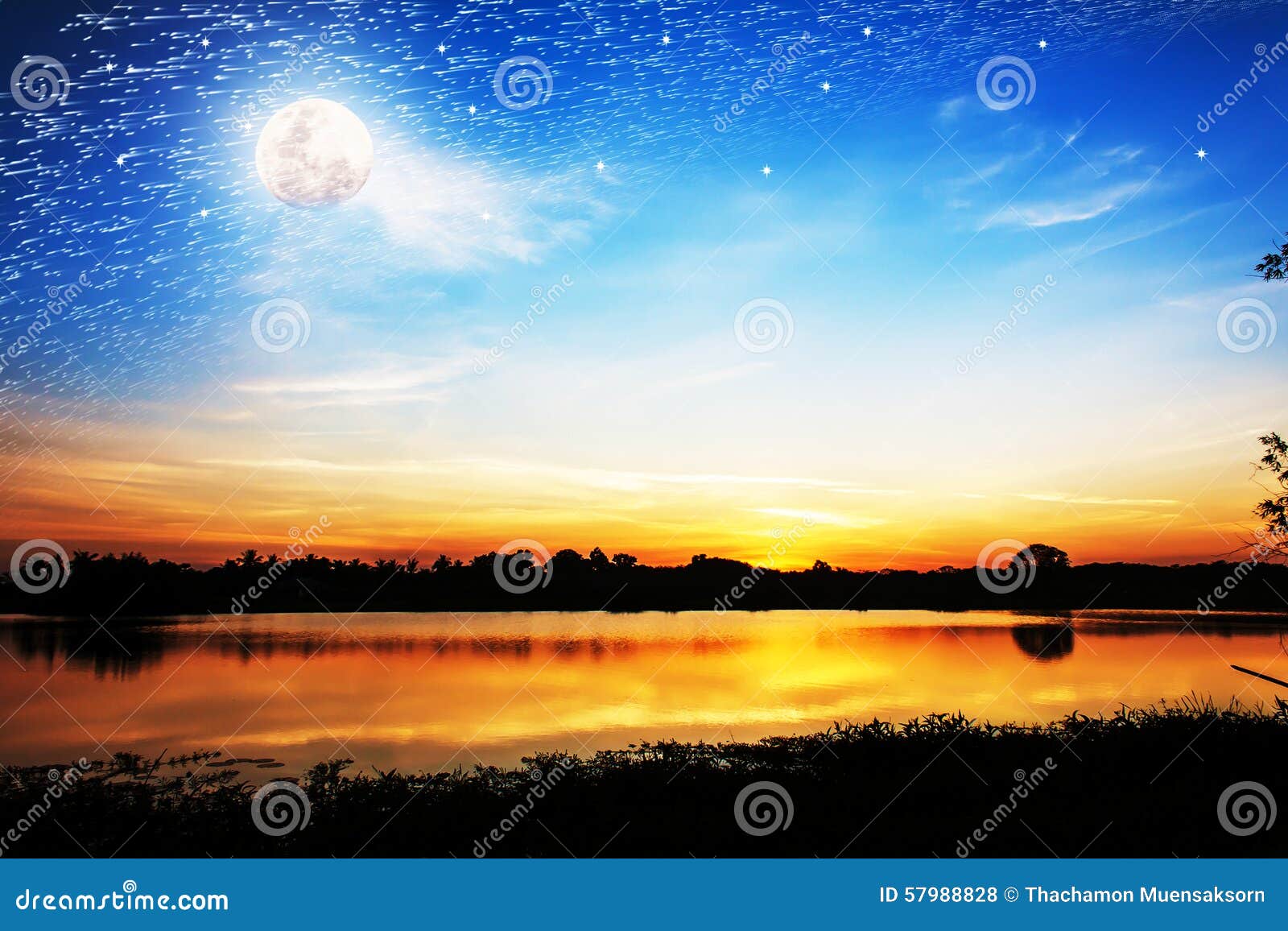 Most Beautiful Stars Moon