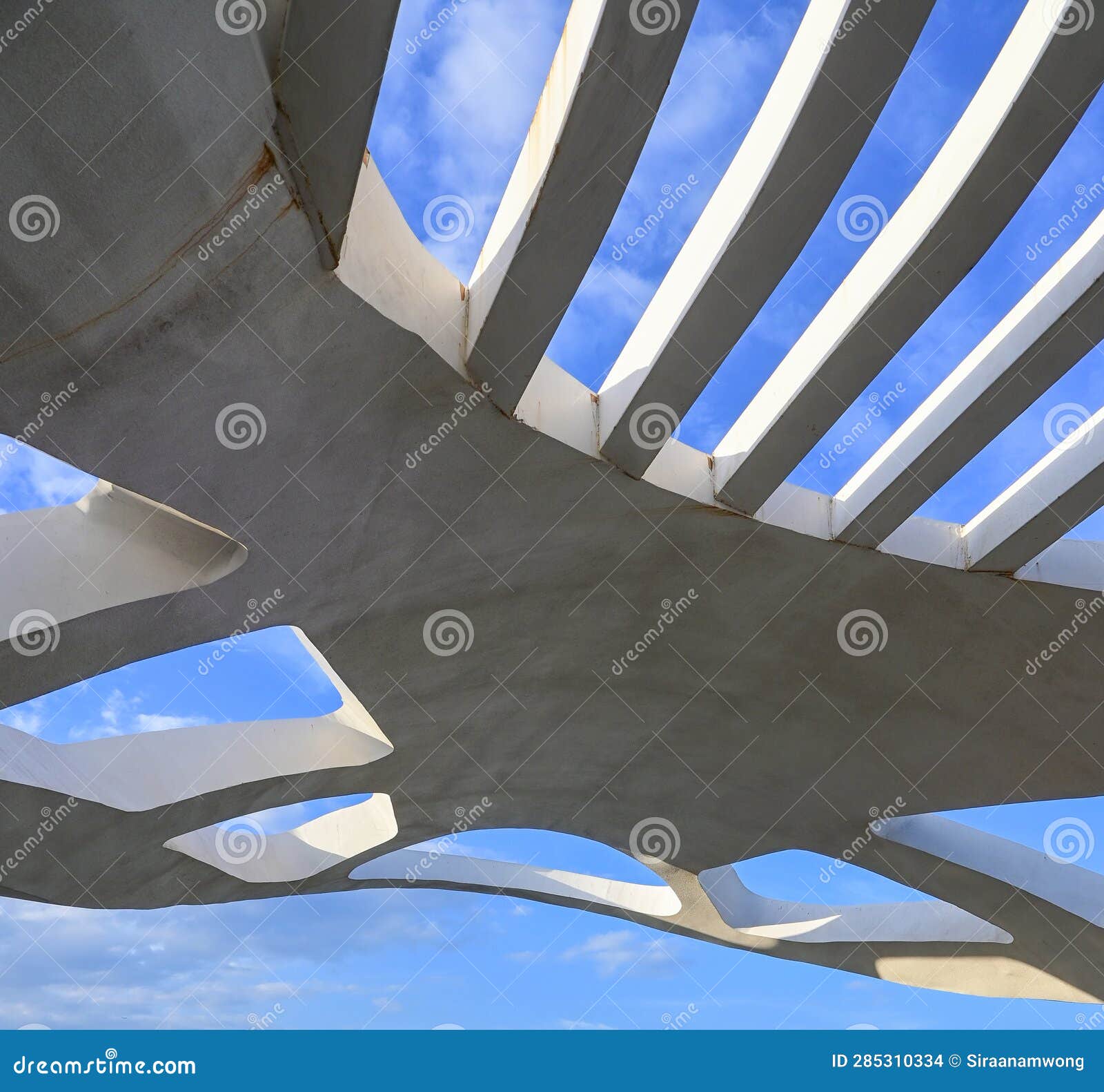 Beautiful Futuristic Structure Stock Photo - Image of futuristic ...