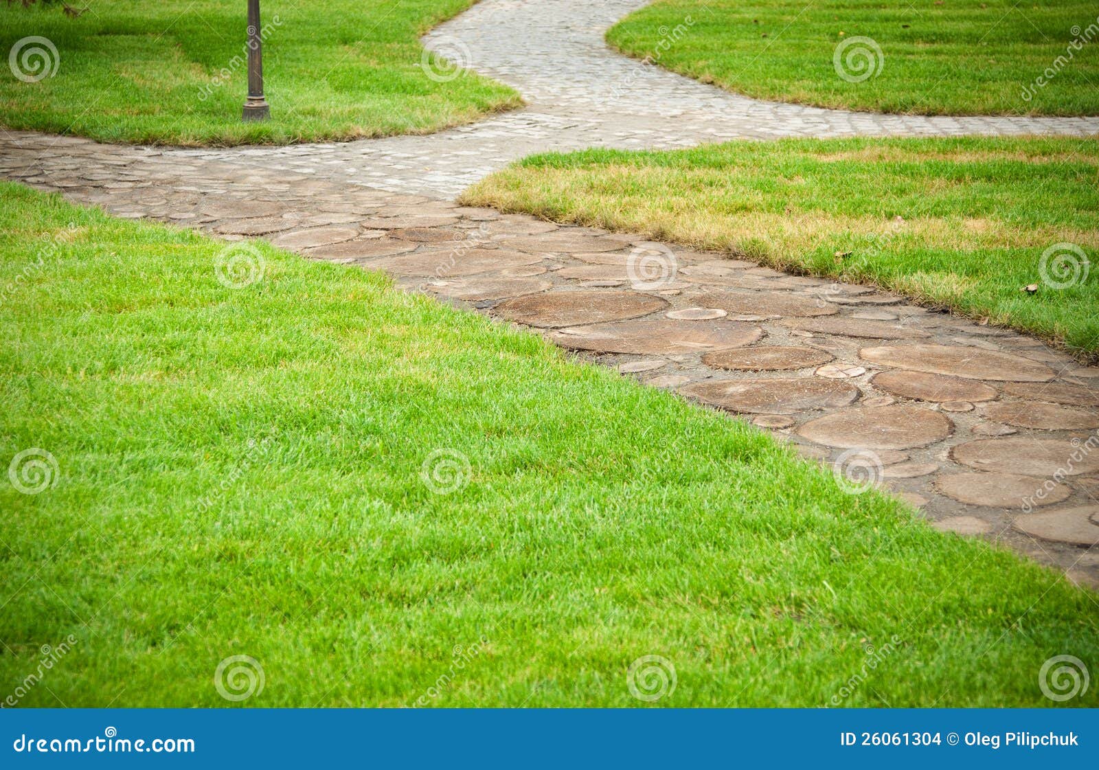 Beautiful garden path stock photo. Image of clear, idyllic - 26061304