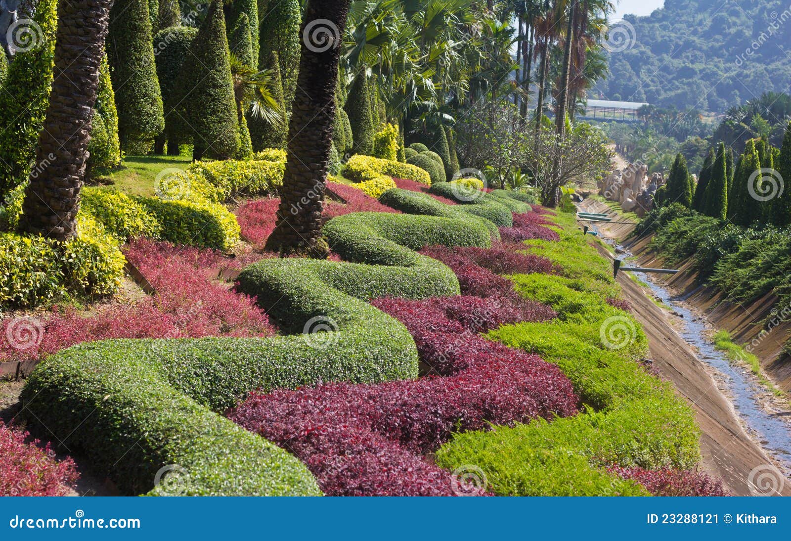 Beautiful garden in spring stock image. Image of botanical - 23288121