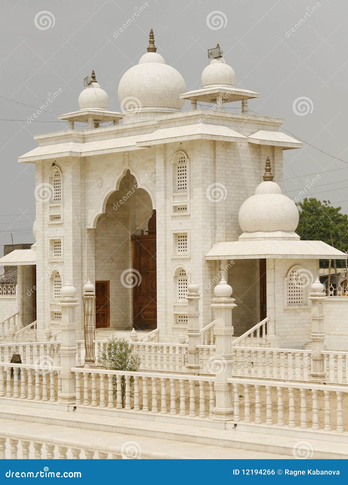 Beautiful Gate To a Holy Temple in India Stock Photo - Image of ...