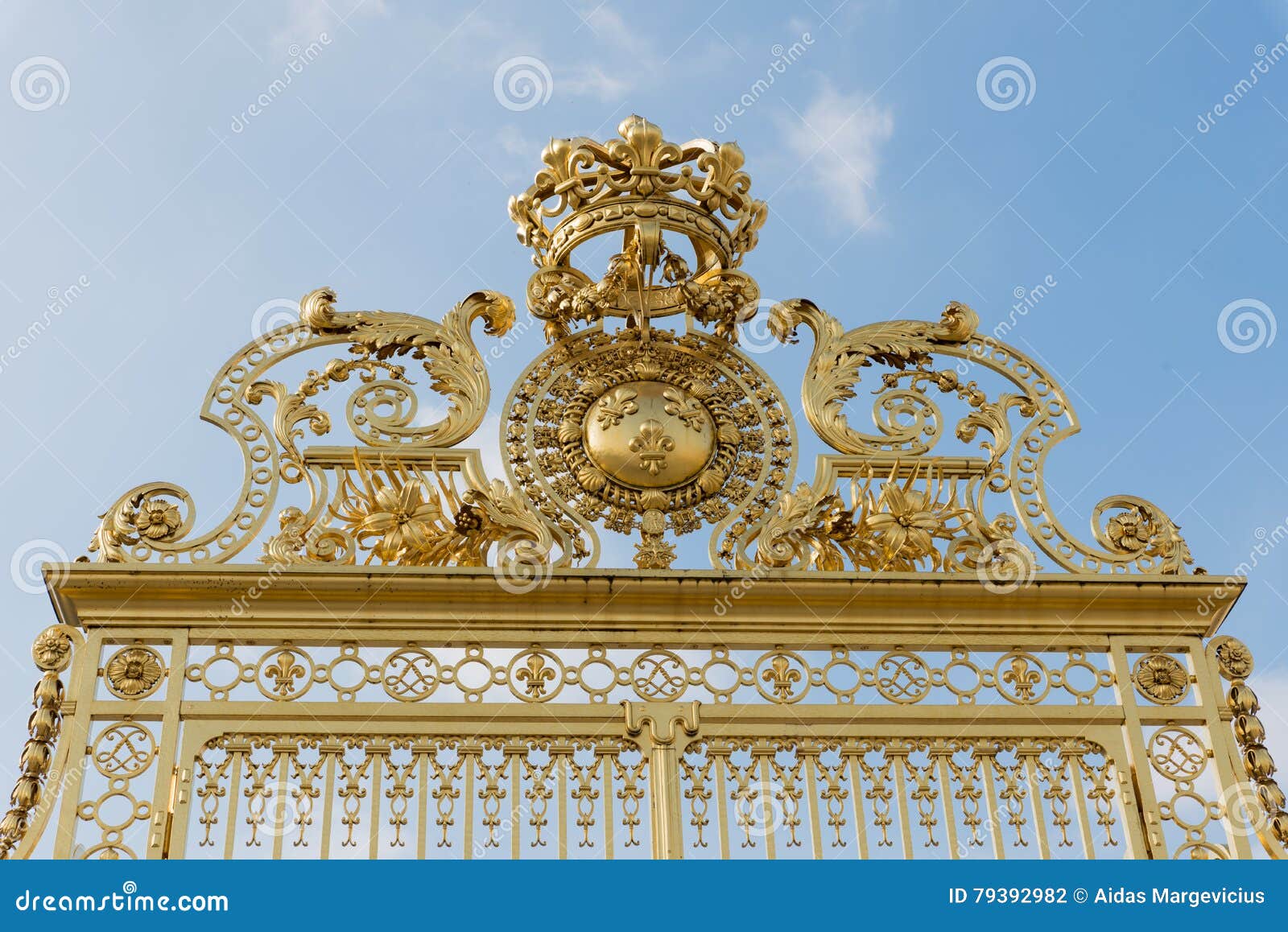 Beautiful gates stock photo. Image of craftsmanship, background - 79392982