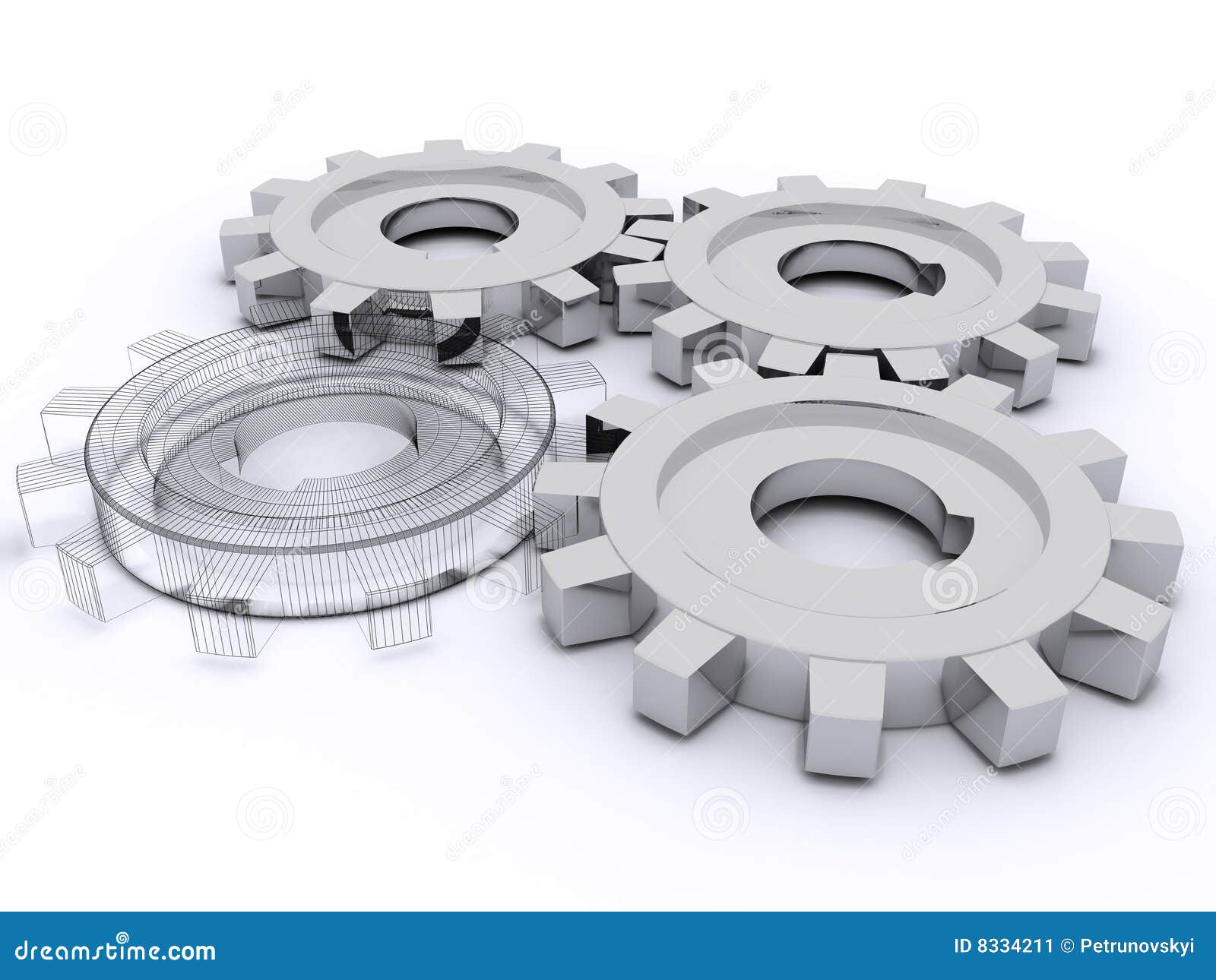 Beautiful Gears Picture. Image: 8334211