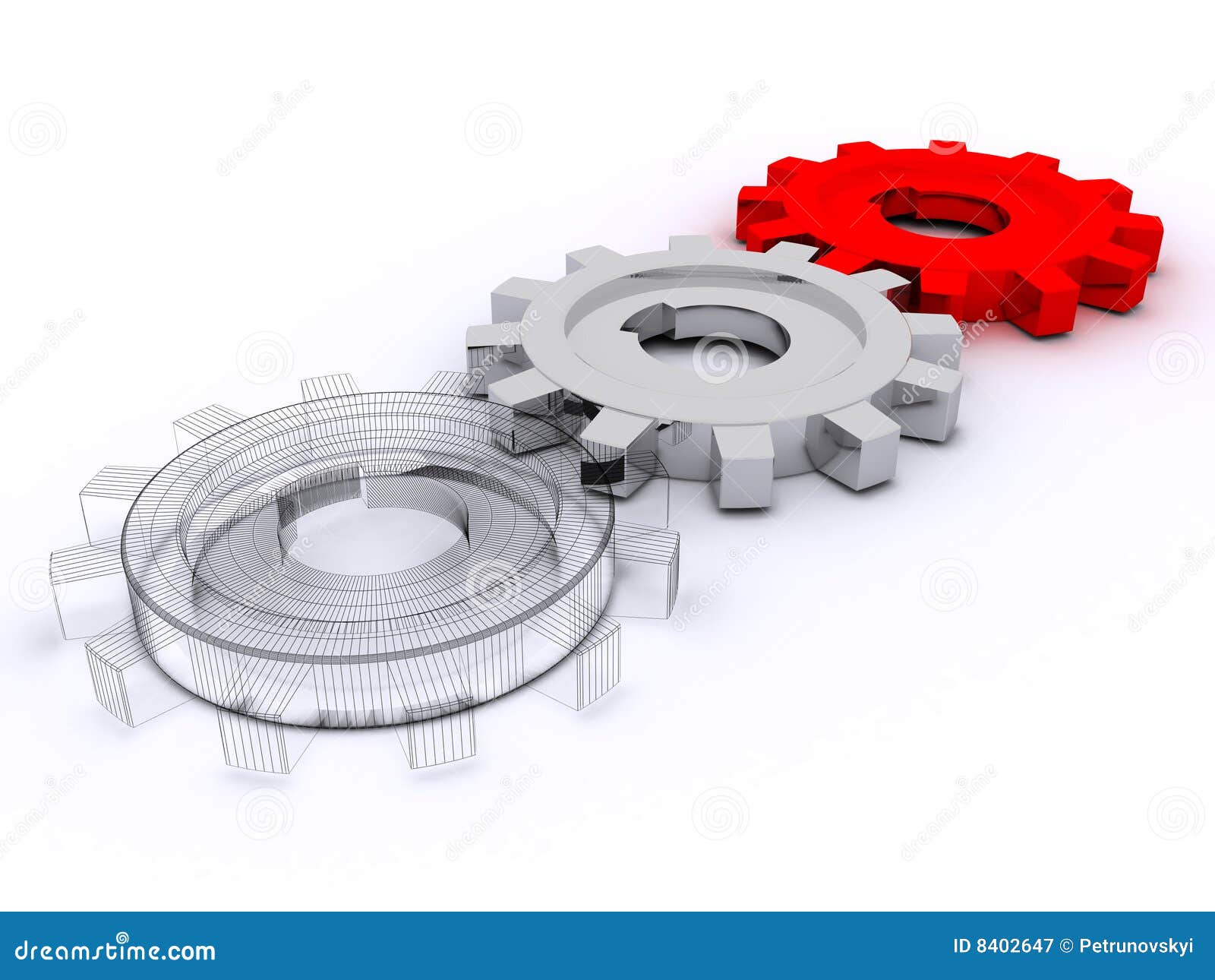 Beautiful Gears Picture. Image: 8402647