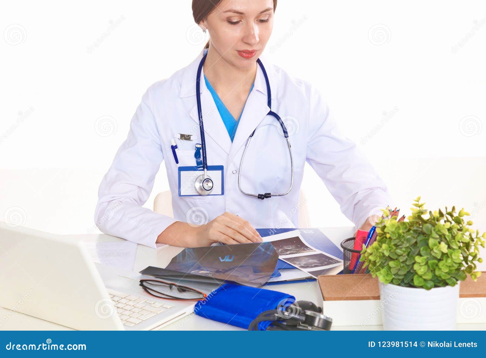 Beautiful General Practitioner is Working with Joy. she is Stan Stock ...