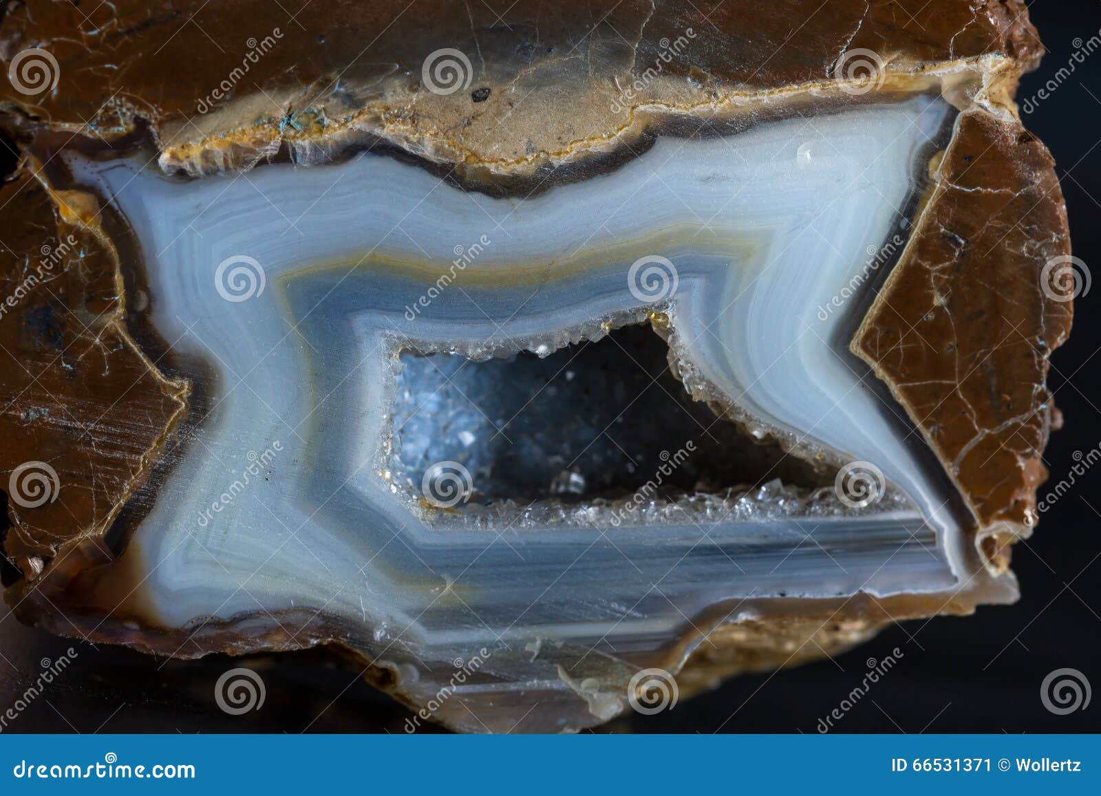Beautiful geode polished stock image. Image of nature - 66531371