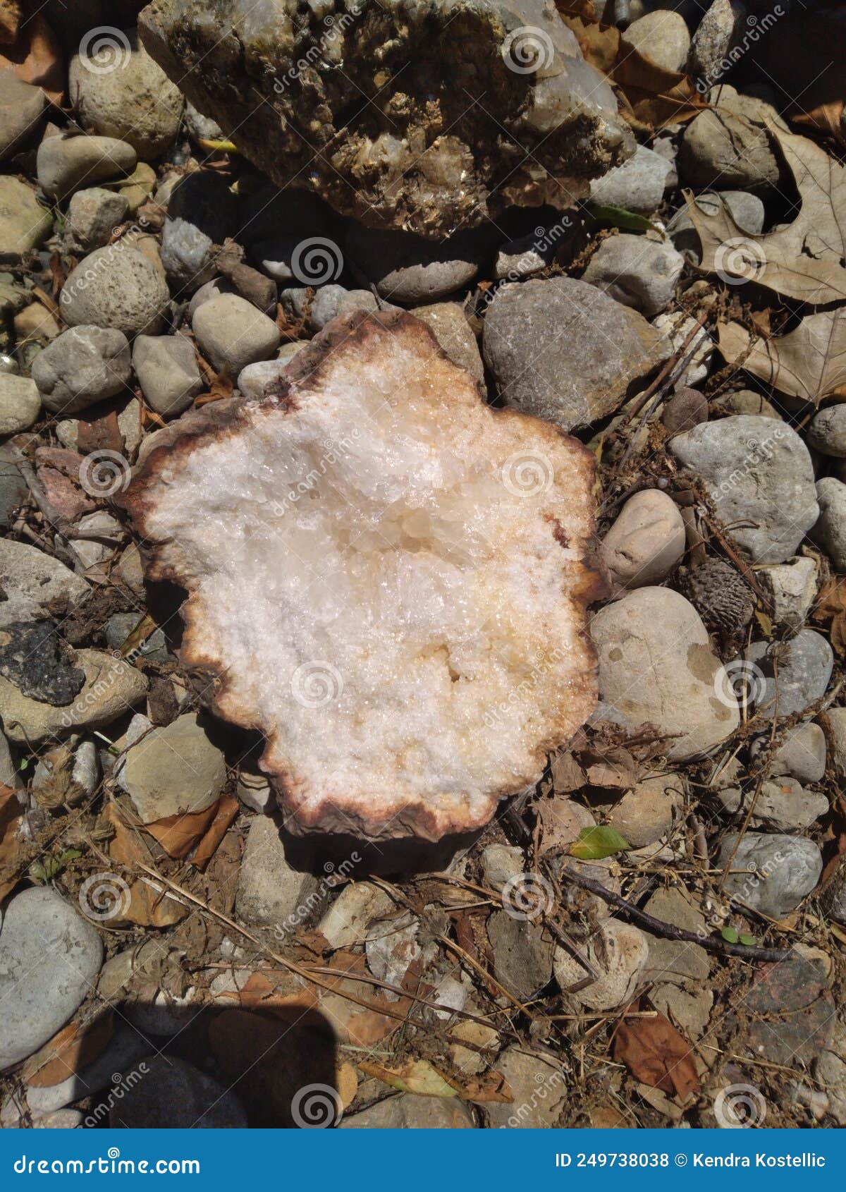 Beautiful Geode rock stock photo. Image of nature, beautifulgeode ...