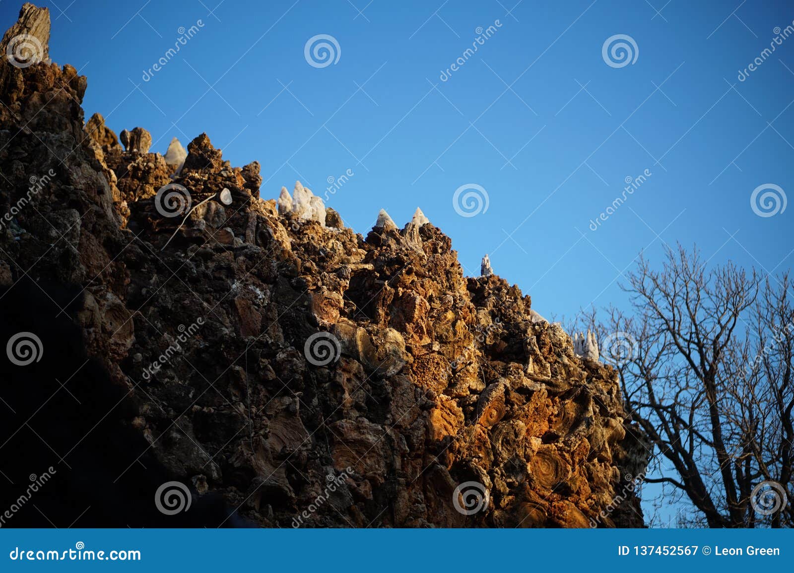 Beautiful Geological Design and Architecture Stock Image - Image of ...