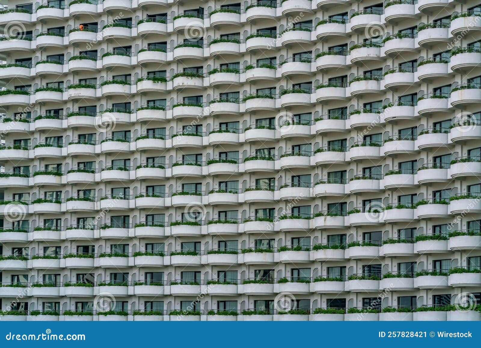 Beautiful Architecture Design Pattern of Balconies. Stock Image - Image ... Beautiful Architecture Design Pattern of Balconies. Stock Image - Image ...