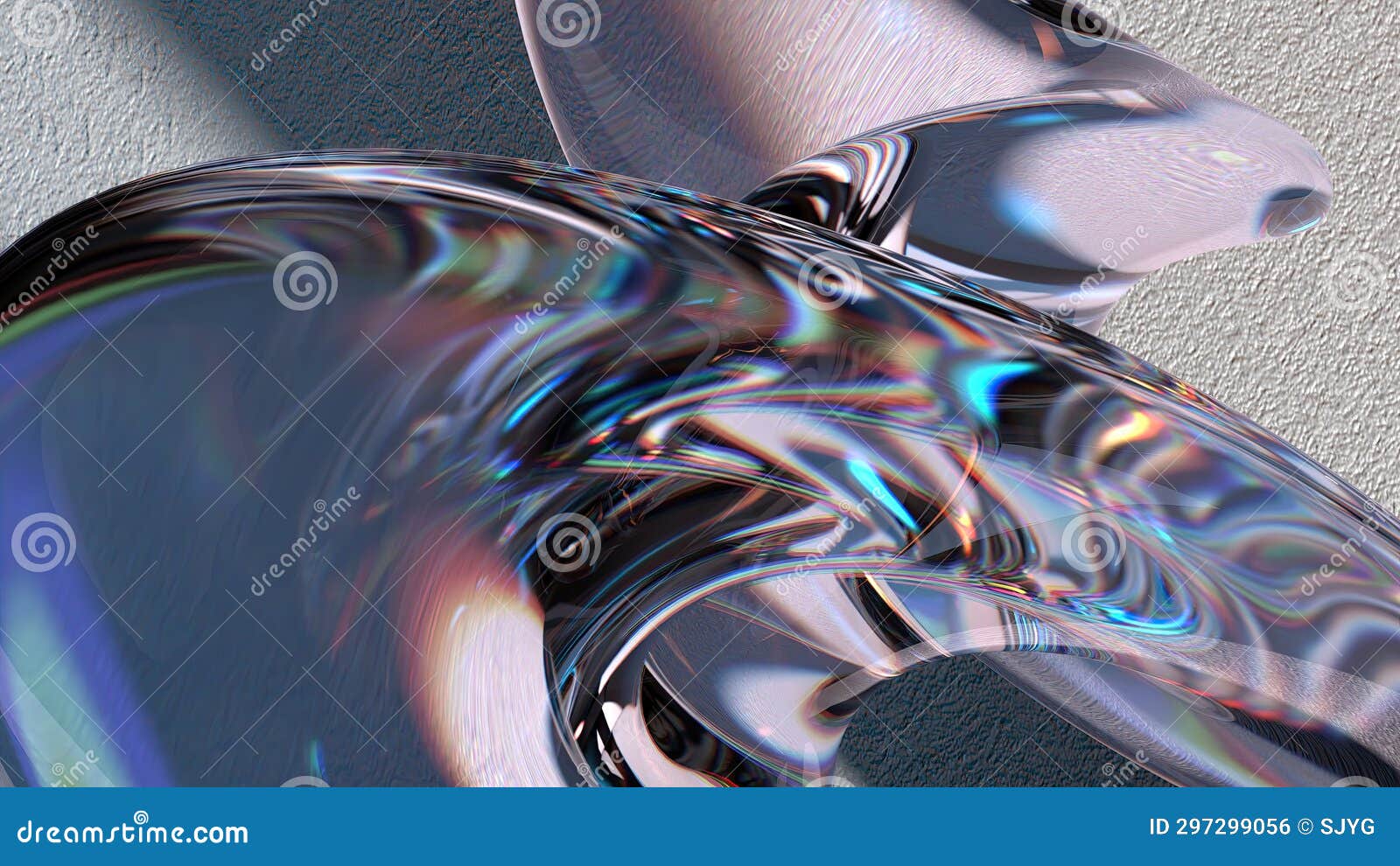 Beautiful Geometry With Refraction And Reflection. Elegant And Modern ...