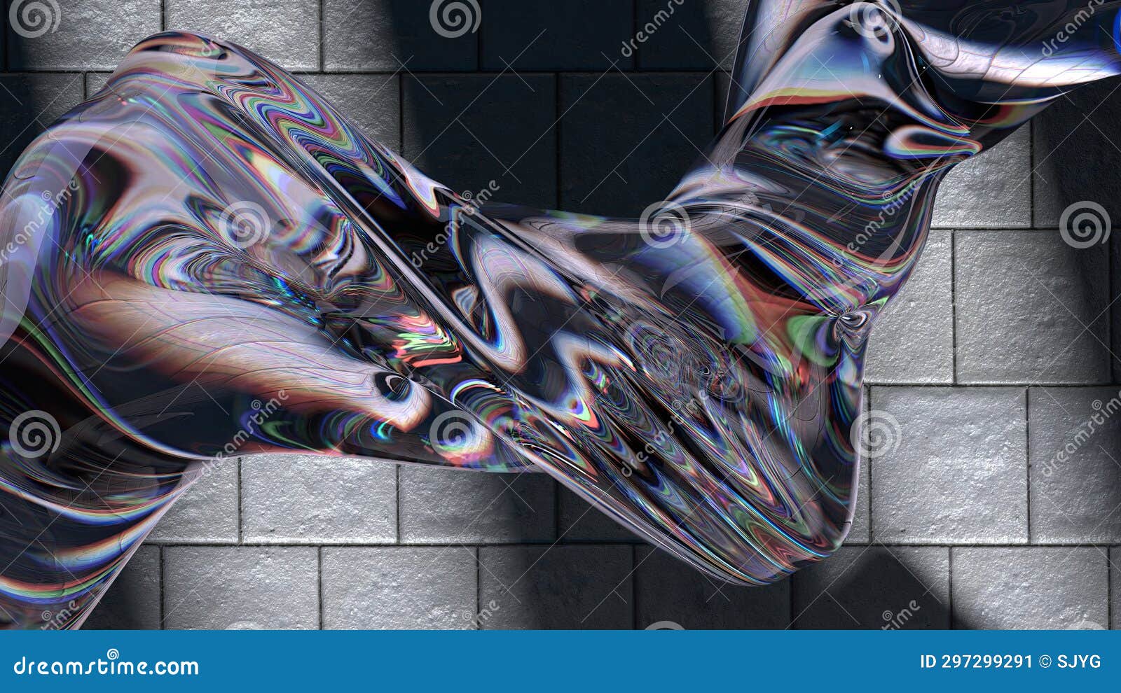 Beautiful Geometry With Refraction And Reflection. Elegant And Modern ...