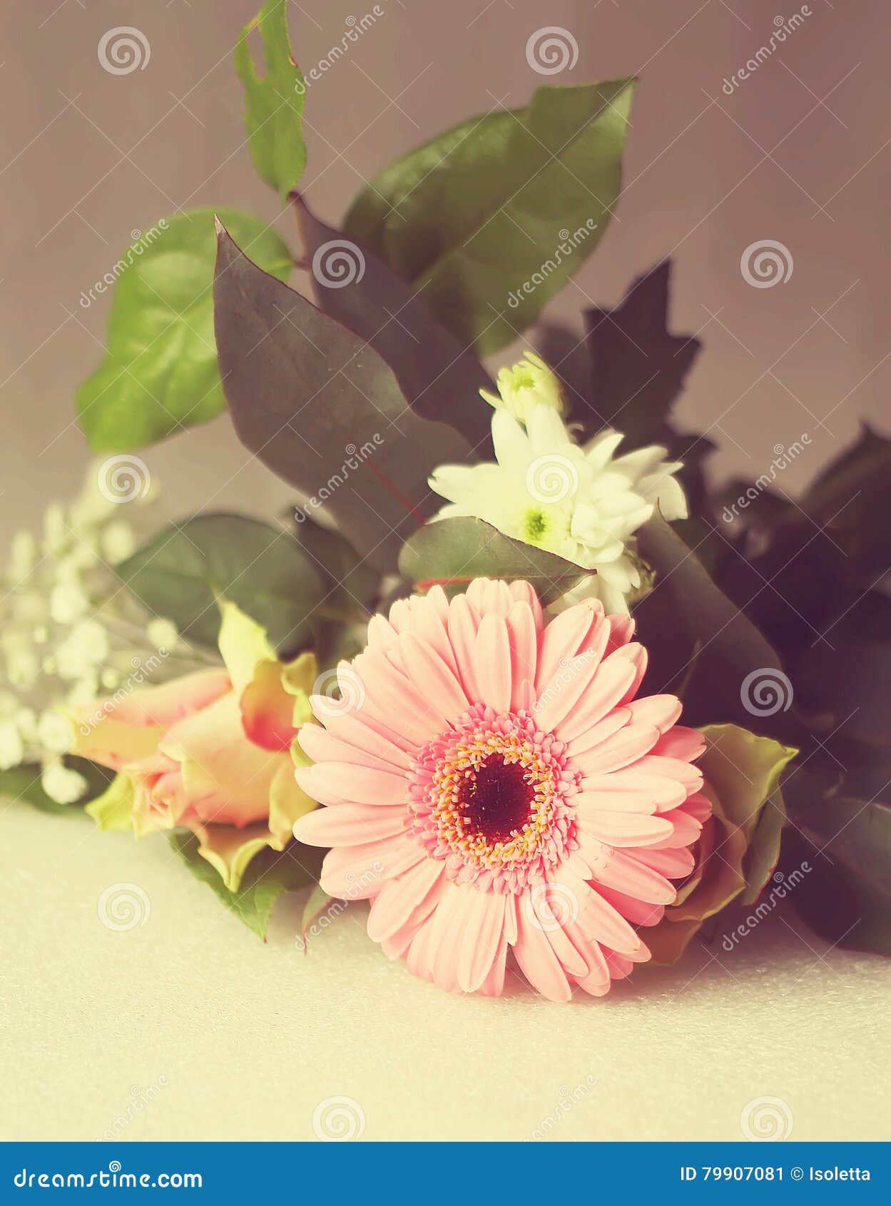Beautiful Gerbera Flower Decoration Stock Image - Image of decoration ...
