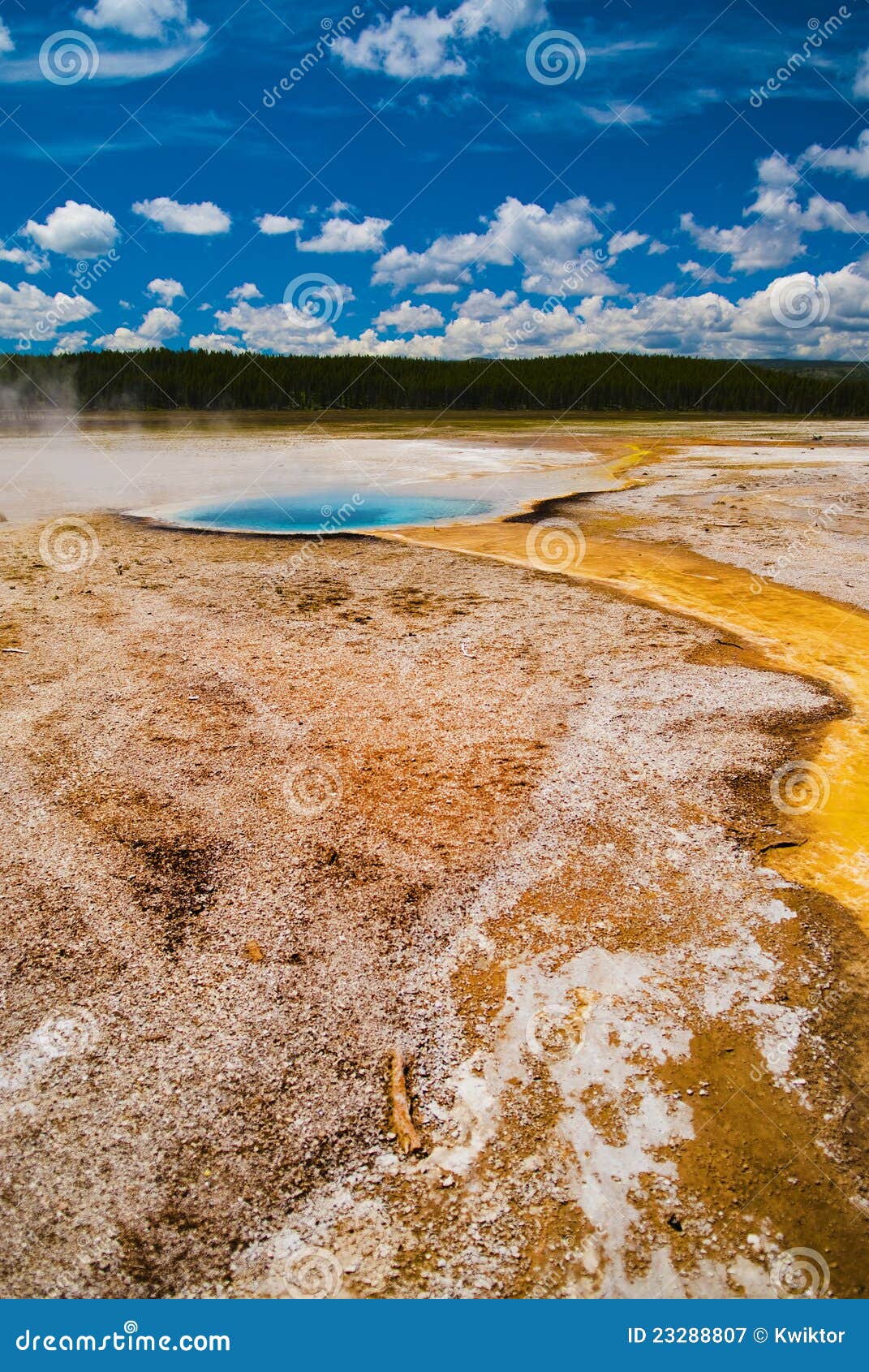 Beautiful geyser stock image. Image of geothermal, landmark - 23288807