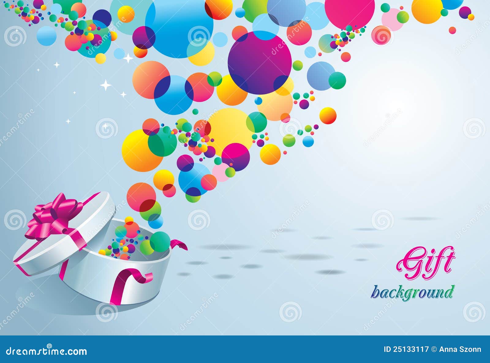 Beautiful gift background. stock vector. Illustration of holiday - 25133117