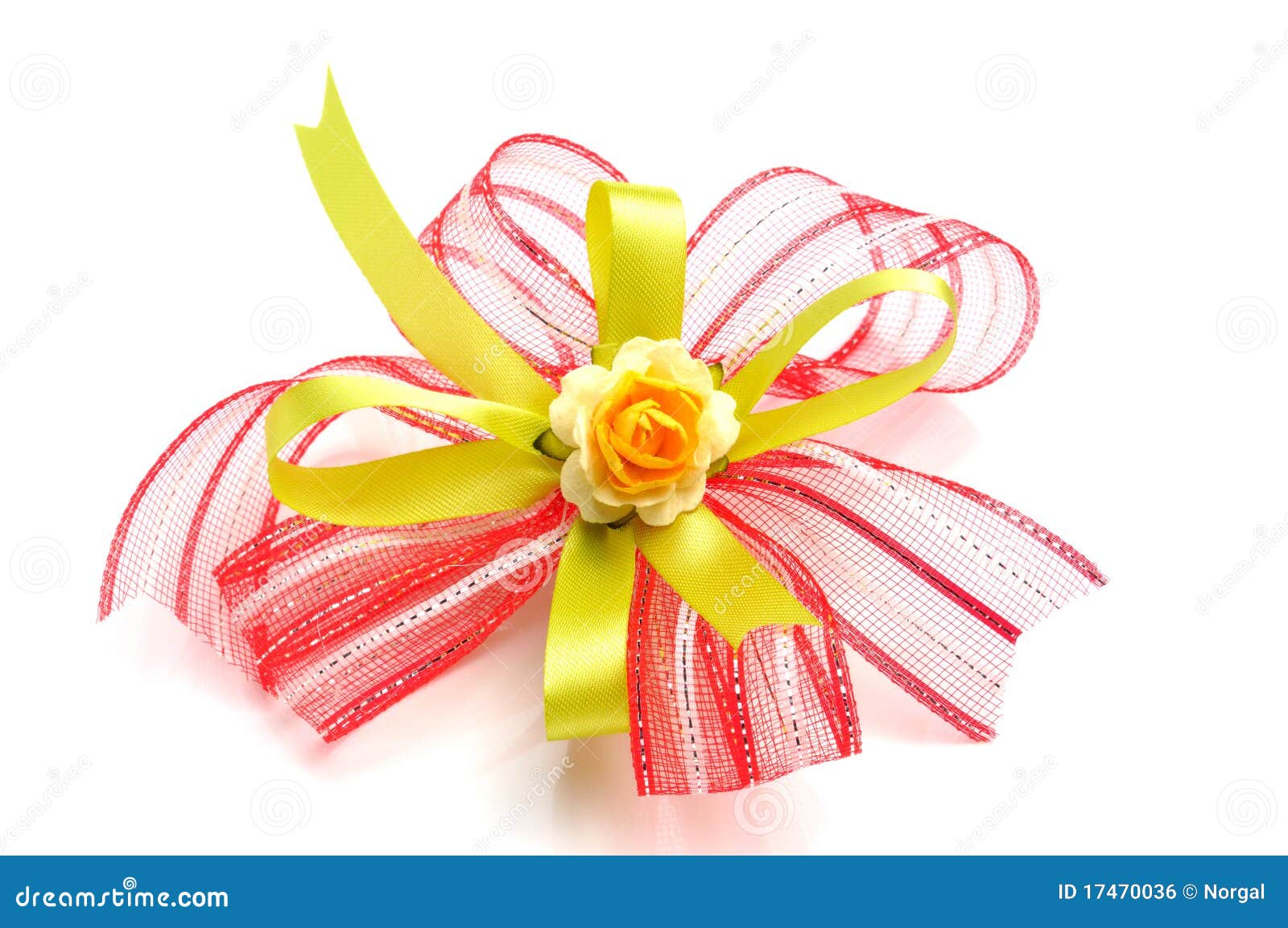 Beautiful gift bow stock photo. Image of birthday, decor - 17470036