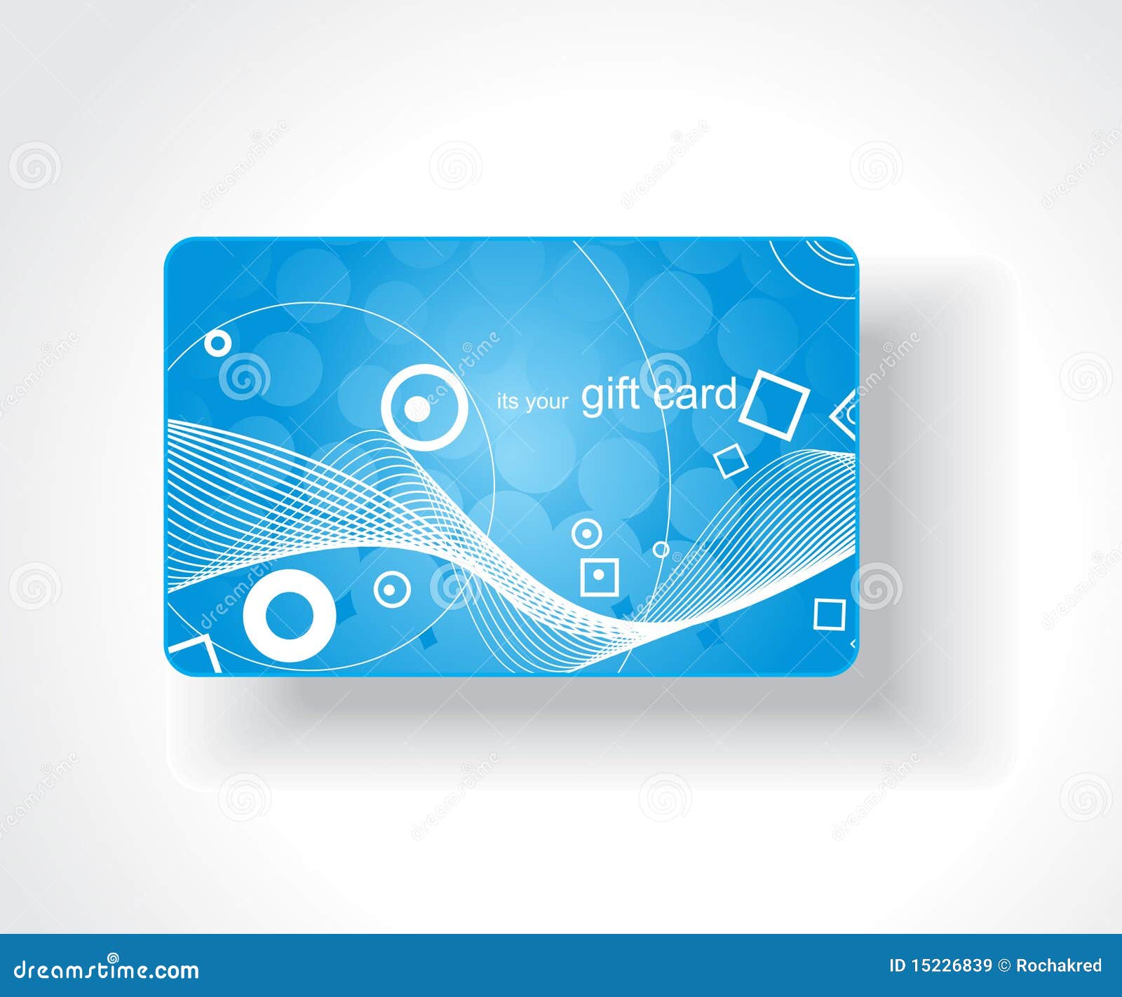 Beautiful gift card stock vector. Illustration of birthday - 15226839