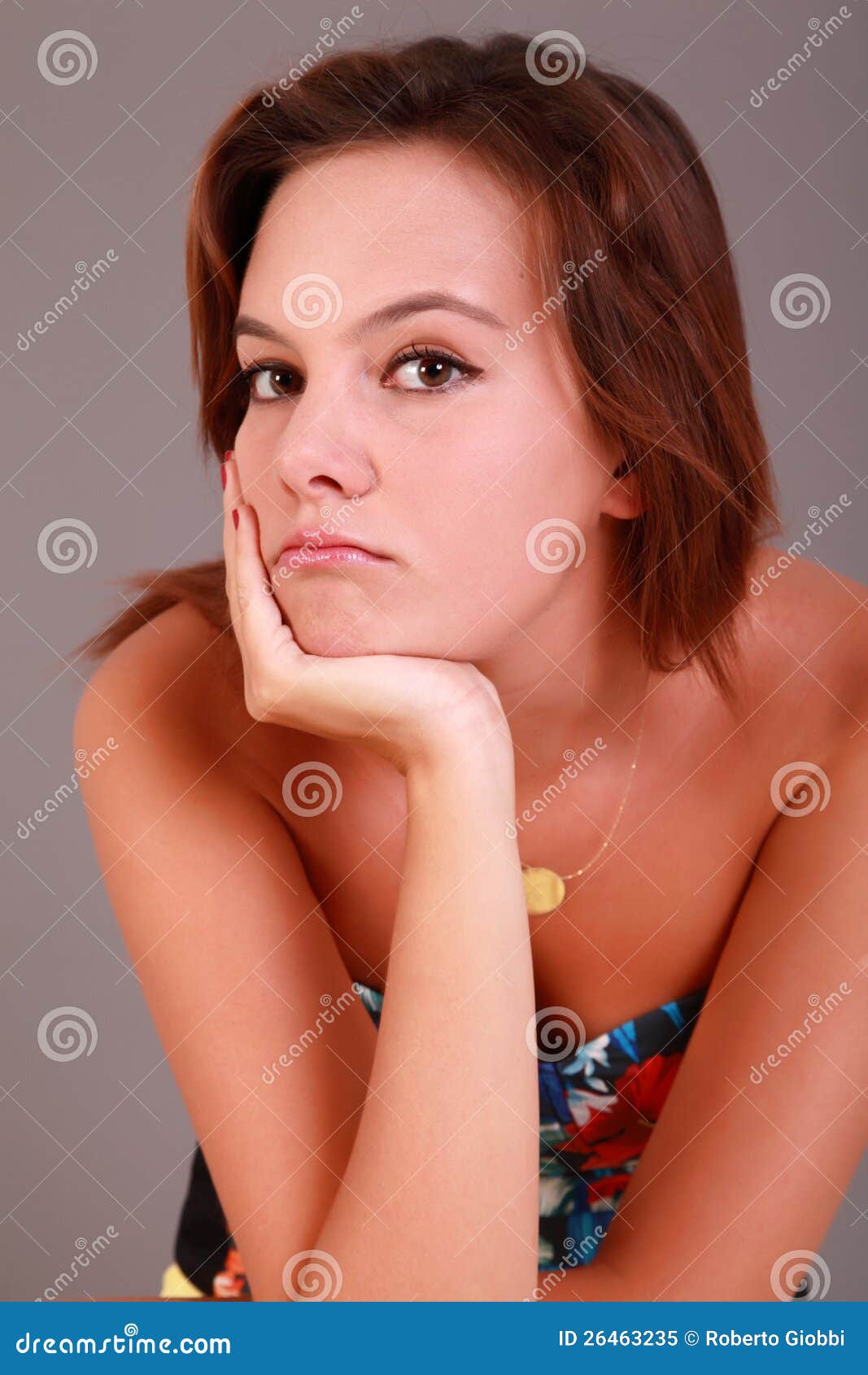Beautiful girl bored stock image. Image of nice, glamor - 26463235