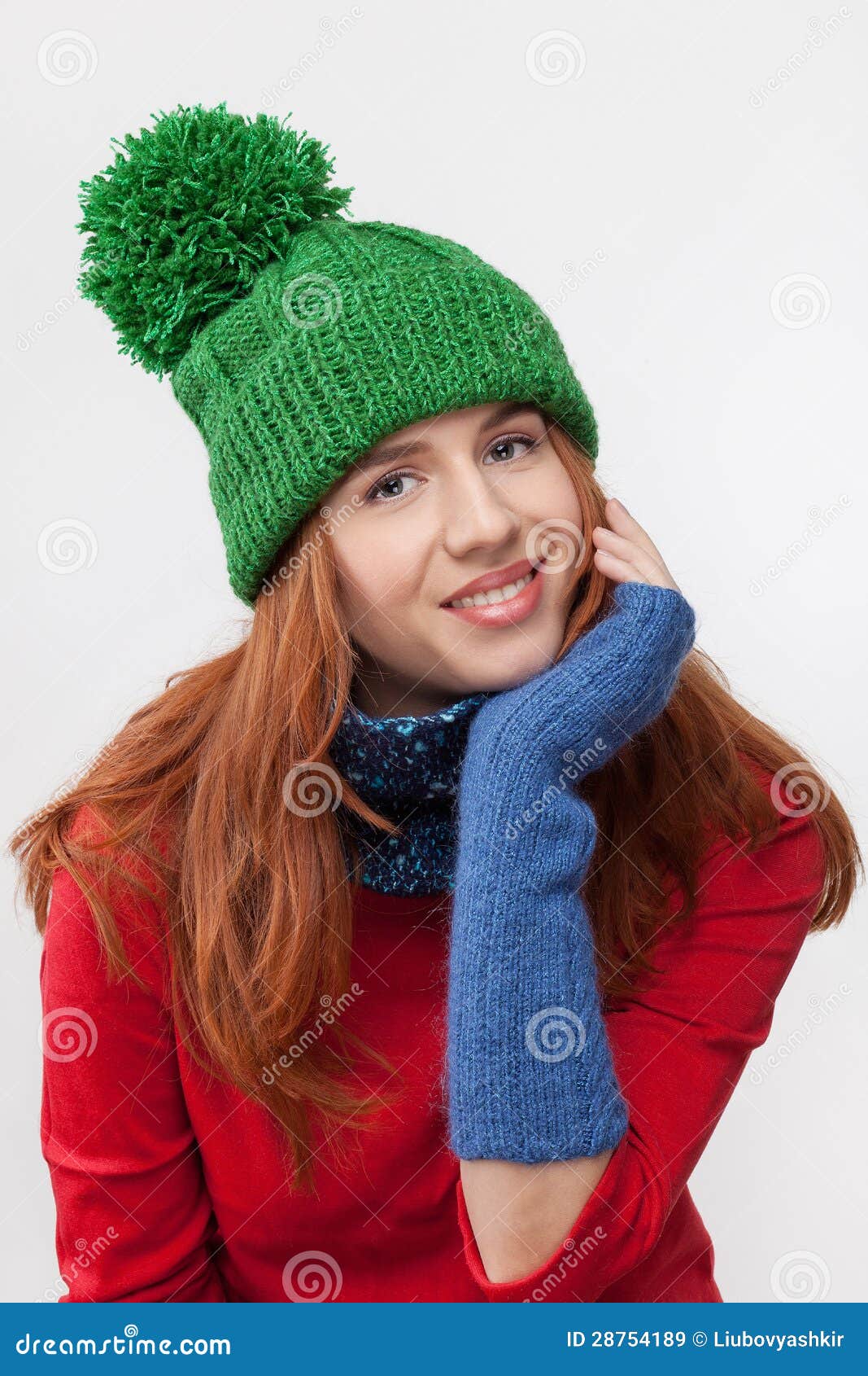 Beautiful girl in a cap stock image. Image of attractive - 28754189