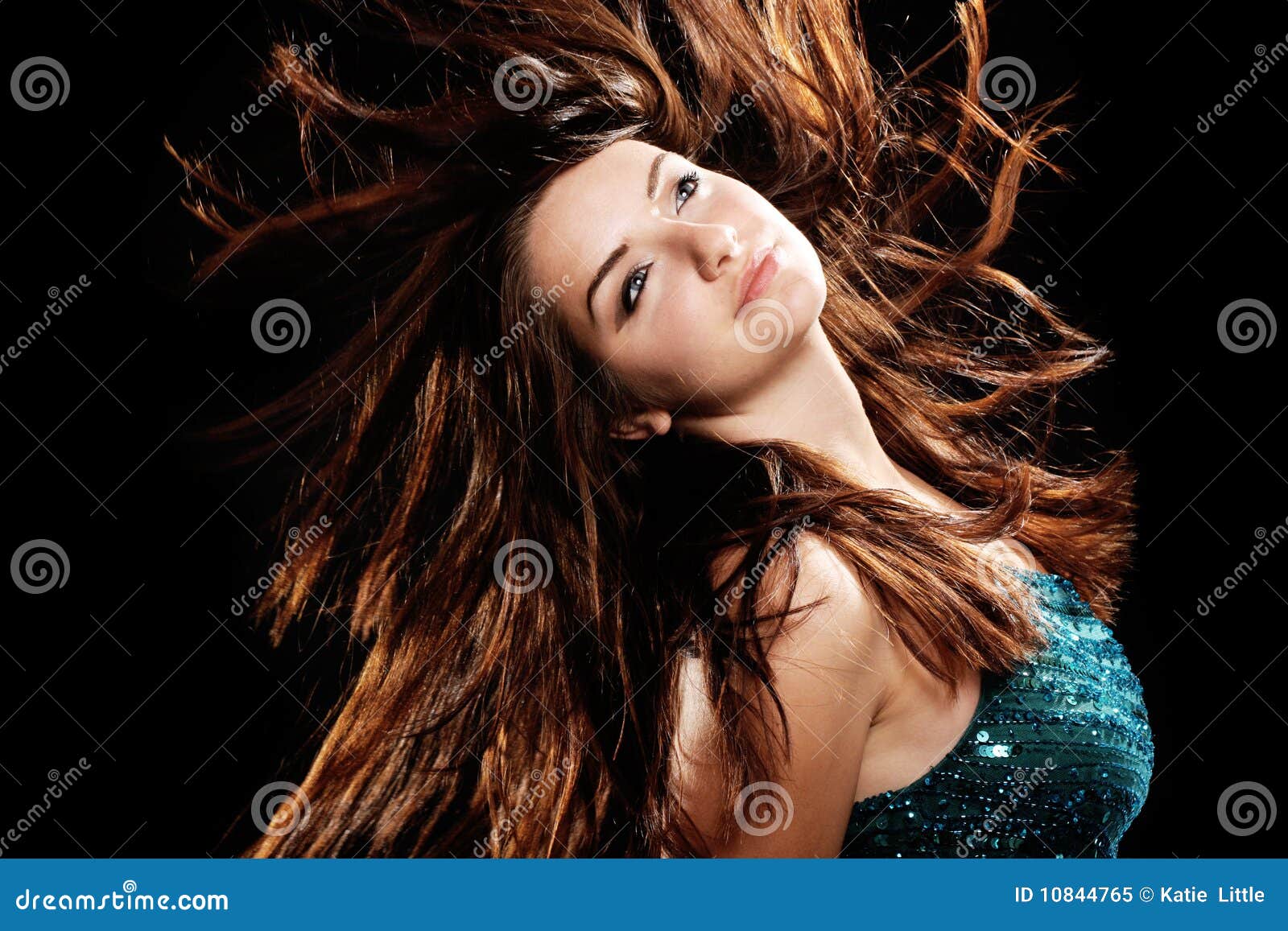Beautiful girl dancing stock image. Image of eyes, blue - 10844765