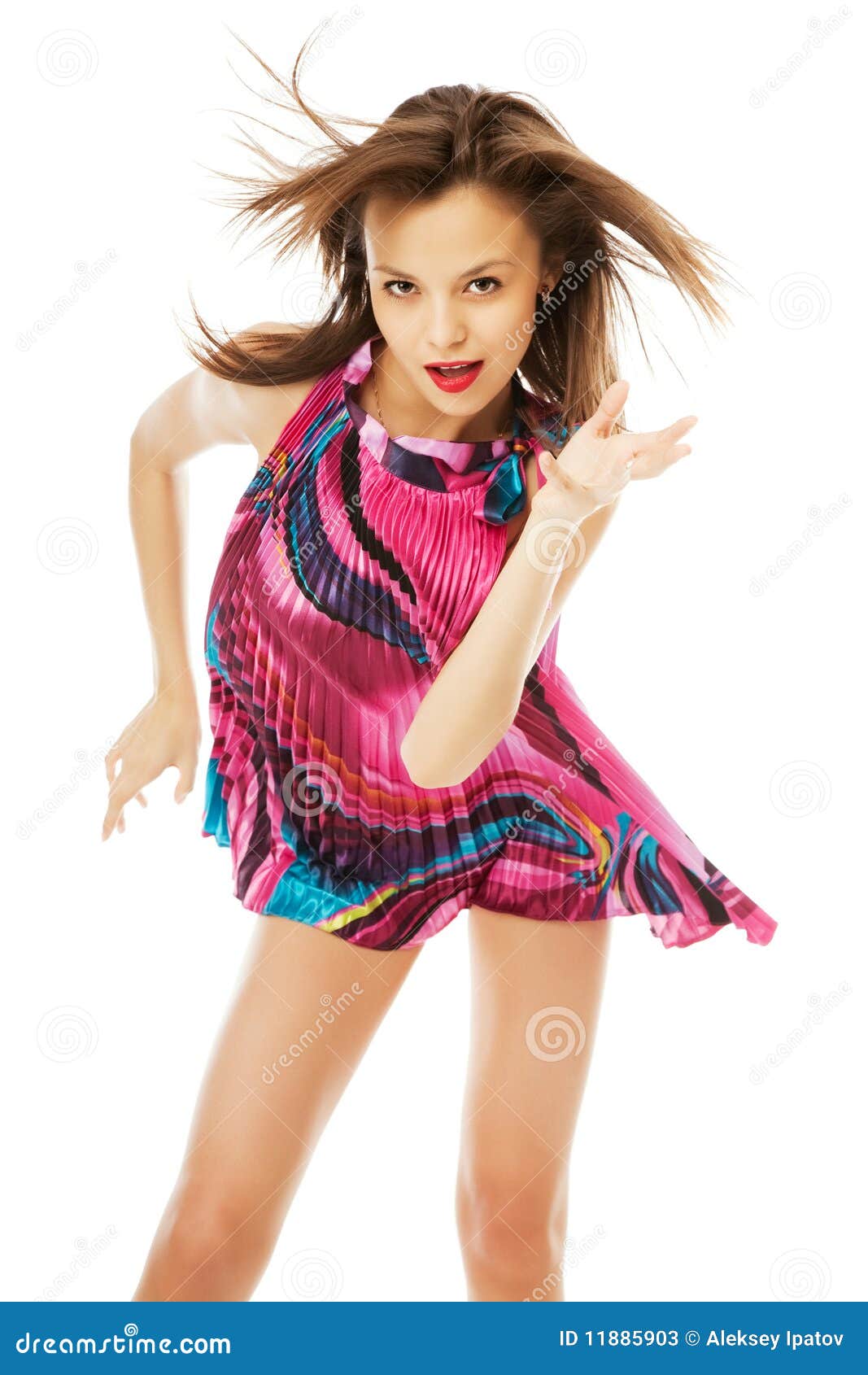 Beautiful girl dancing stock image. Image of girl, beauty - 11885903
