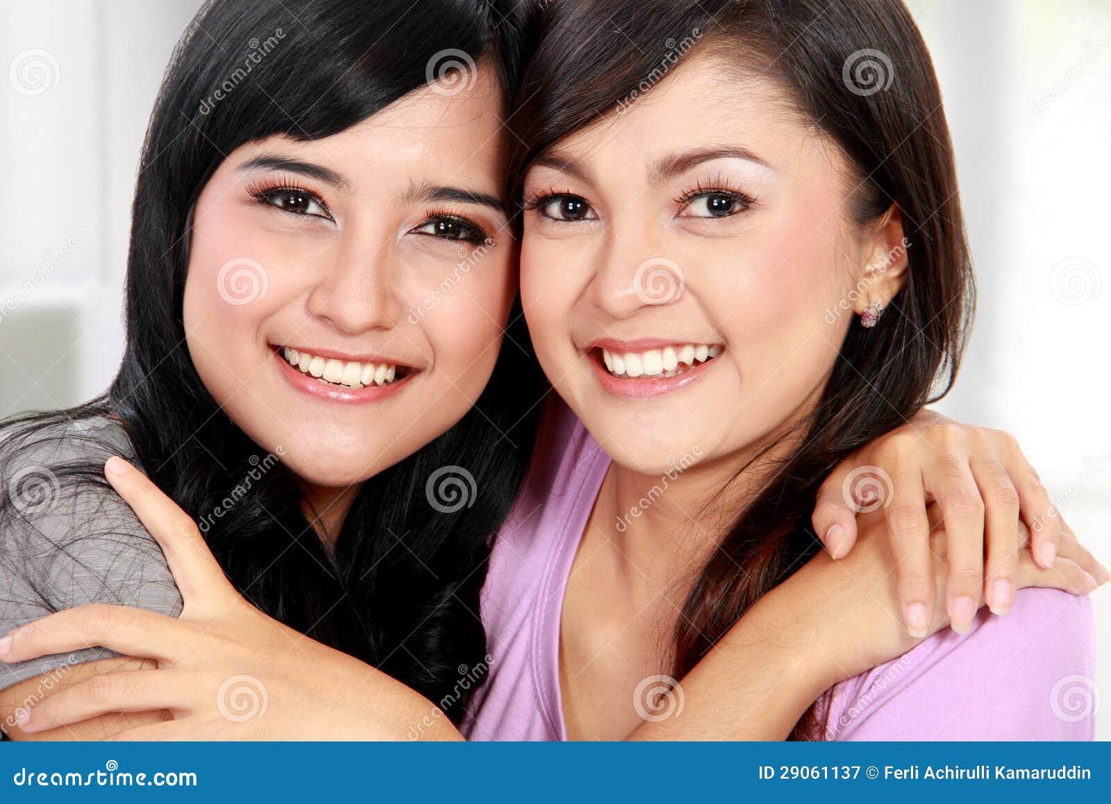 Beautiful Girl Friend Smiling Stock Image - Image of cheerful, model ...