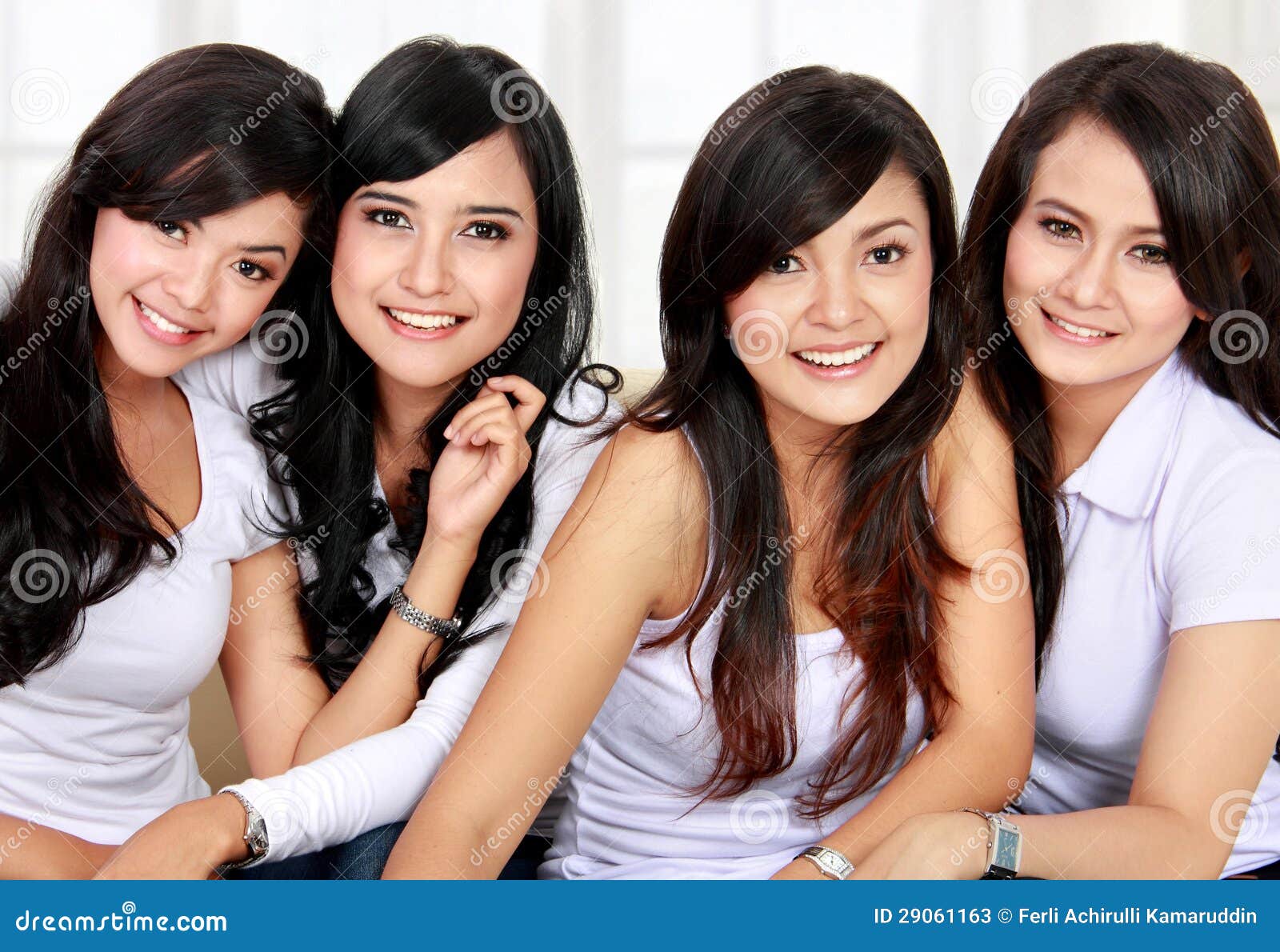 Beautiful Girl Friend Smiling Stock Image - Image of lifestyle, joyful ...