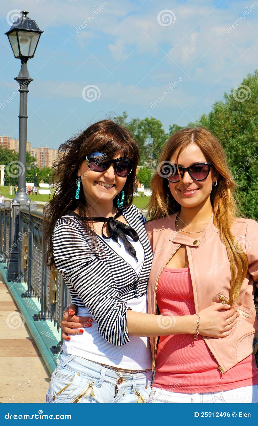 Beautiful girl friends stock photo. Image of active, happiness - 25912496