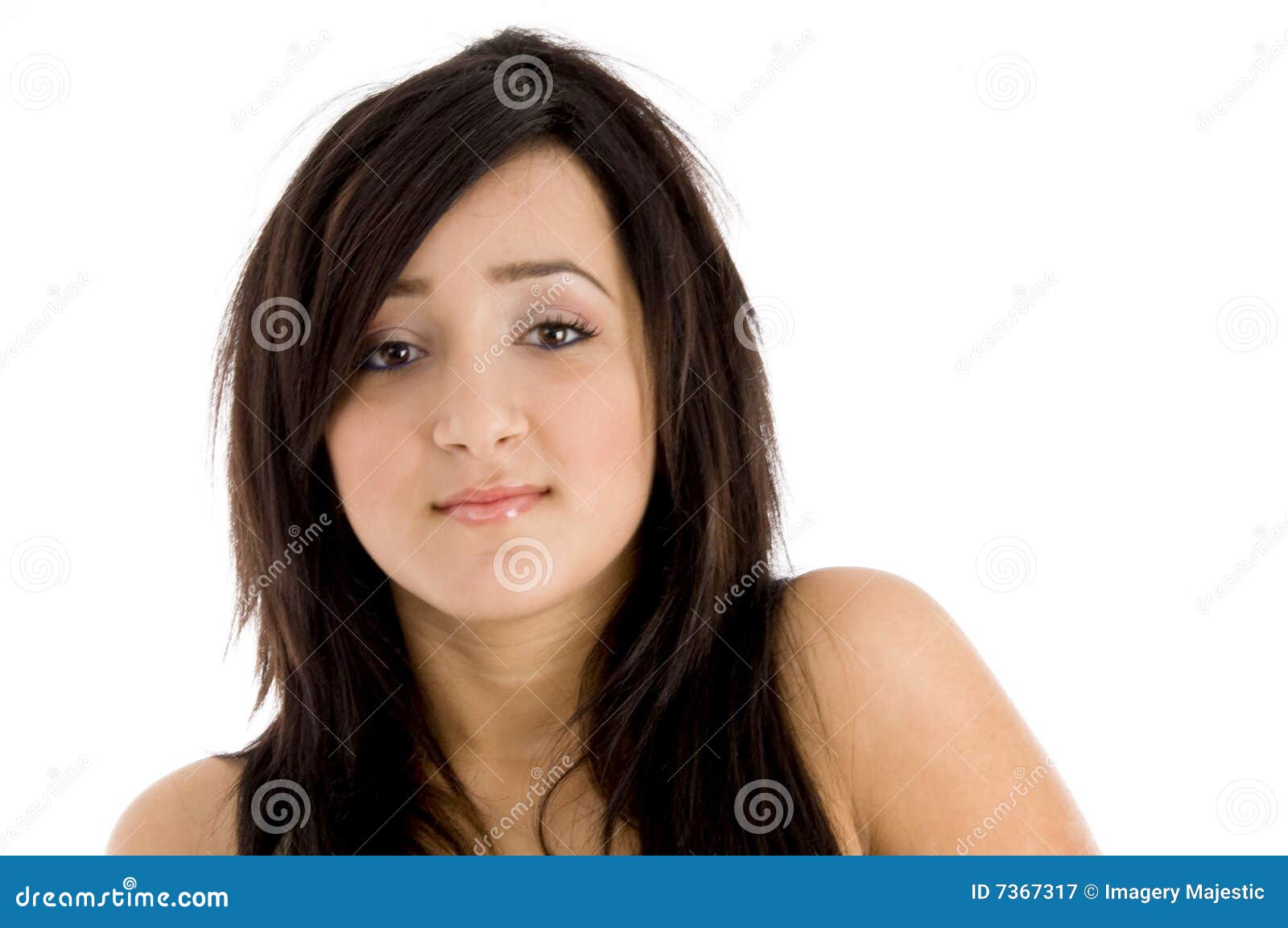 Beautiful Girl Looking At Camera Stock Image Image Of Fashion