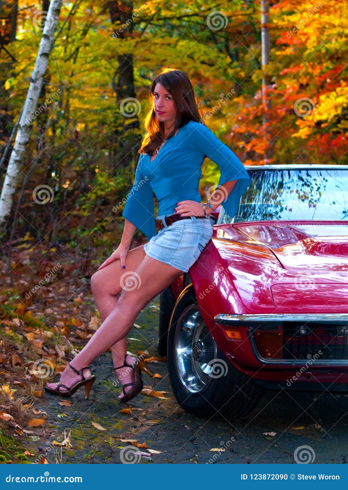 Corvette Models Girls Outfit