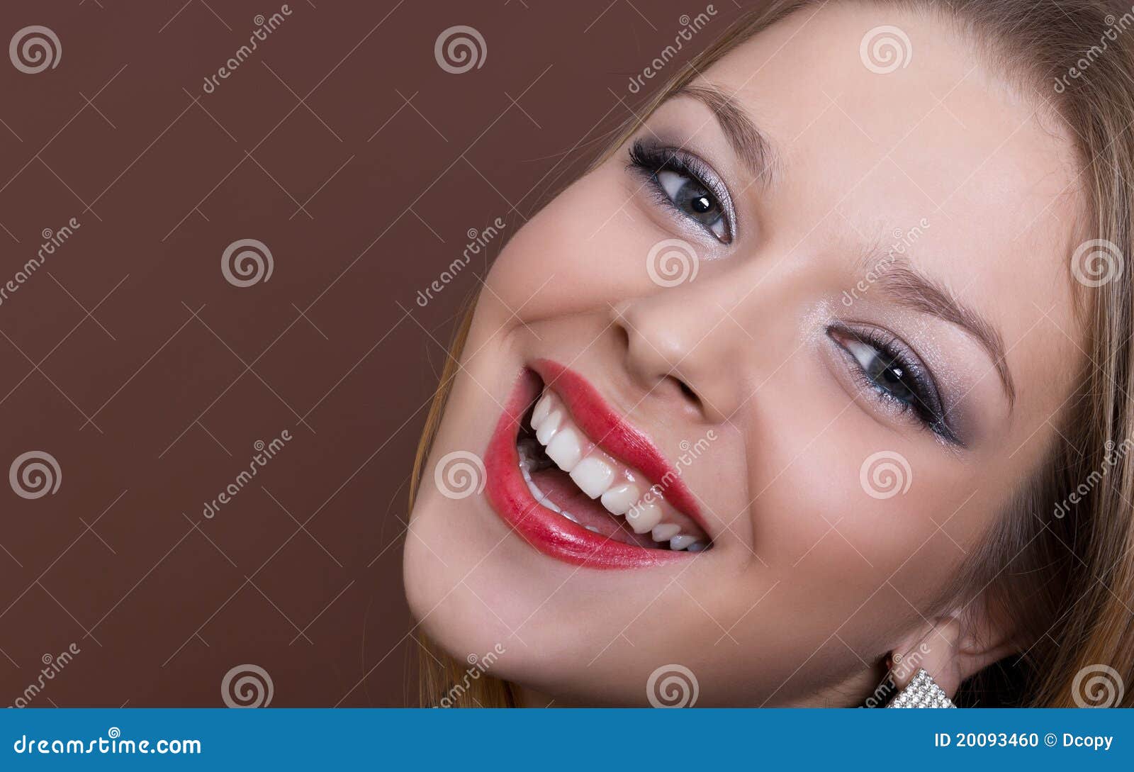 Beautiful Girl with a Perfect Smile Stock Photo - Image of dental ...