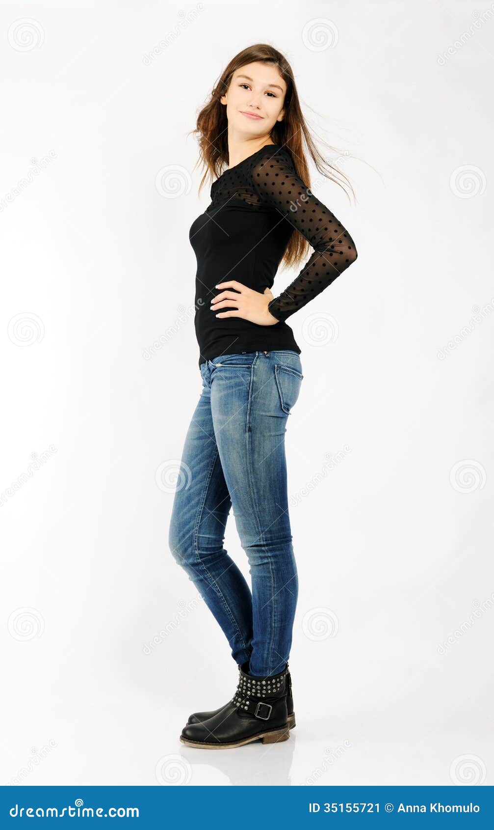 Beautiful girl stock image. Image of vertical, portrait - 35155721