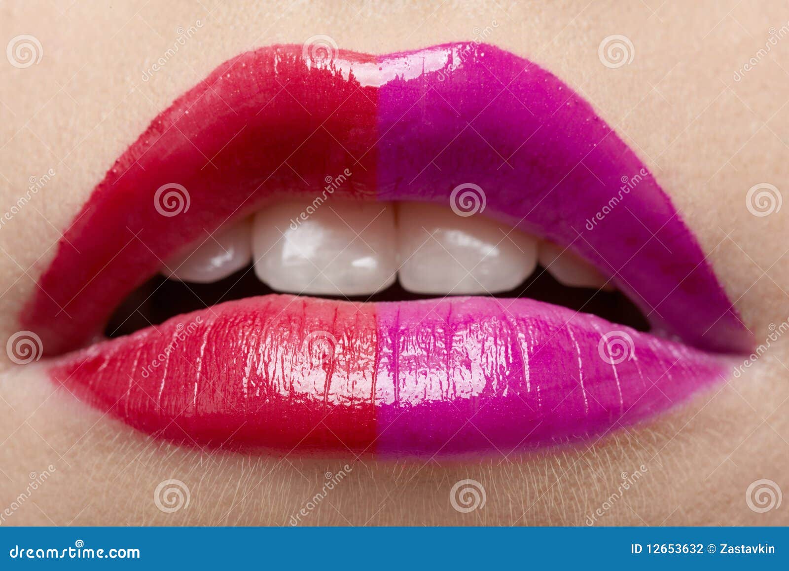 Beautiful girl s lips stock photo. Image of white, female - 12653632
