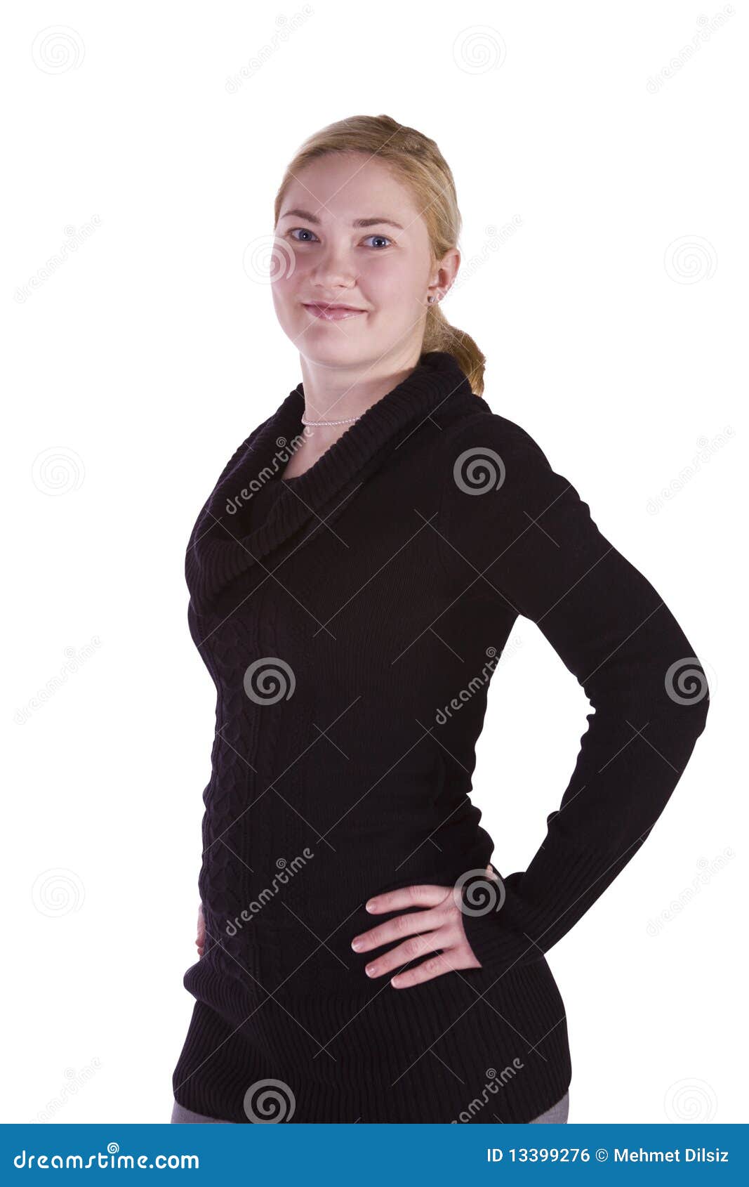 Beautiful Girl Standing Up stock photo. Image of gorgeous - 13399276