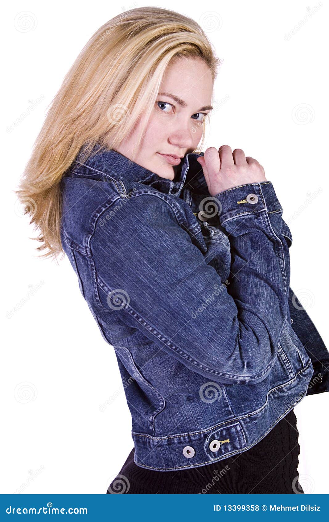 Beautiful Girl Standing Up stock photo. Image of adult - 13399358