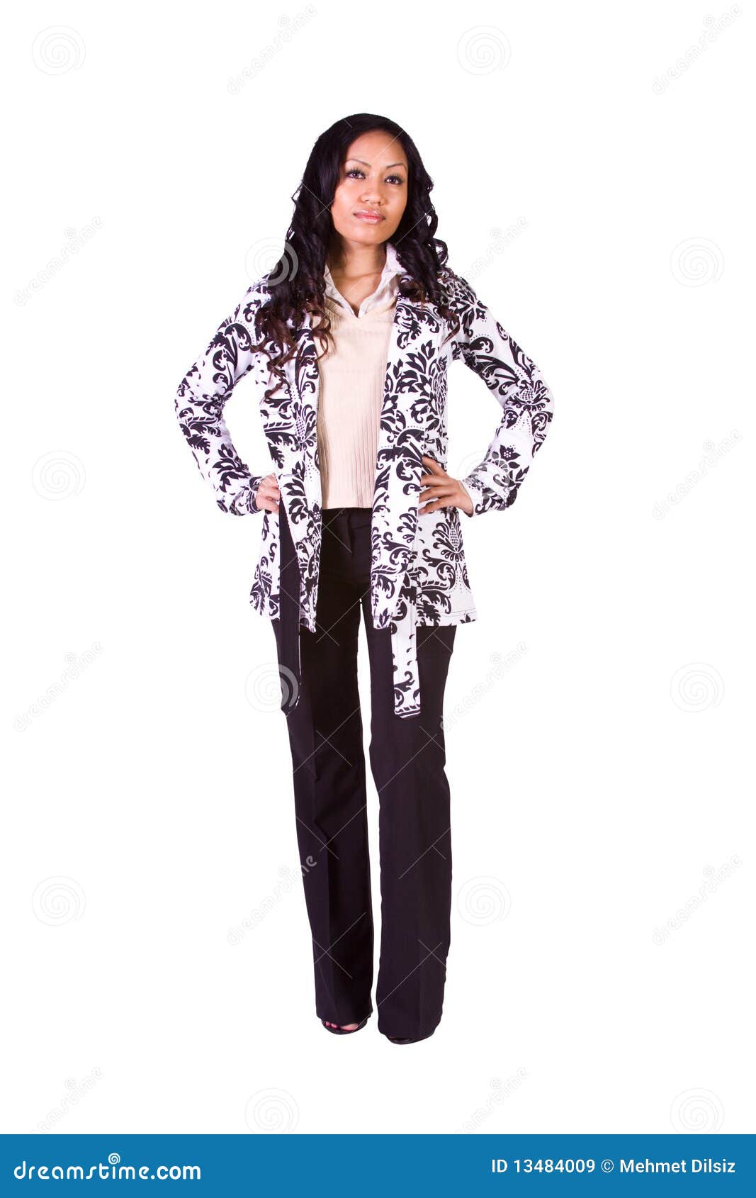 Beautiful Girl Standing Up stock image. Image of beauty - 13484009