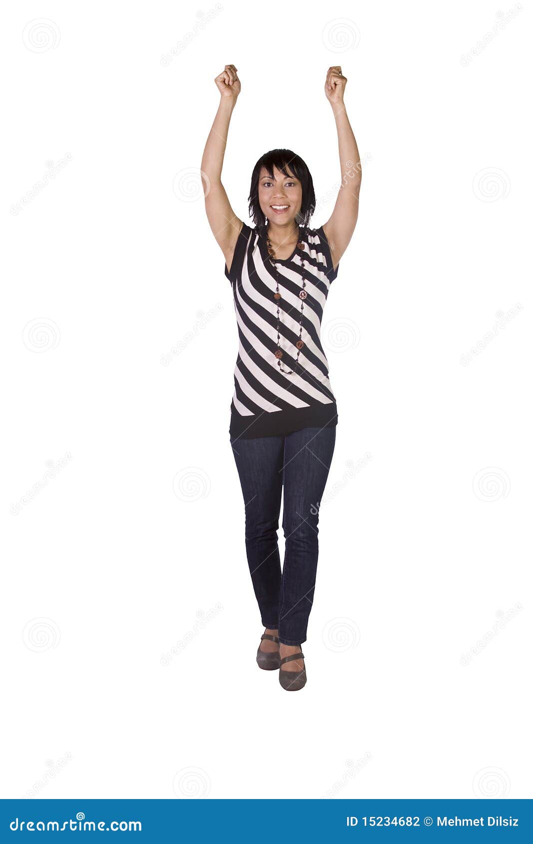 Beautiful Girl Standing Up stock photo. Image of clothes - 15234682