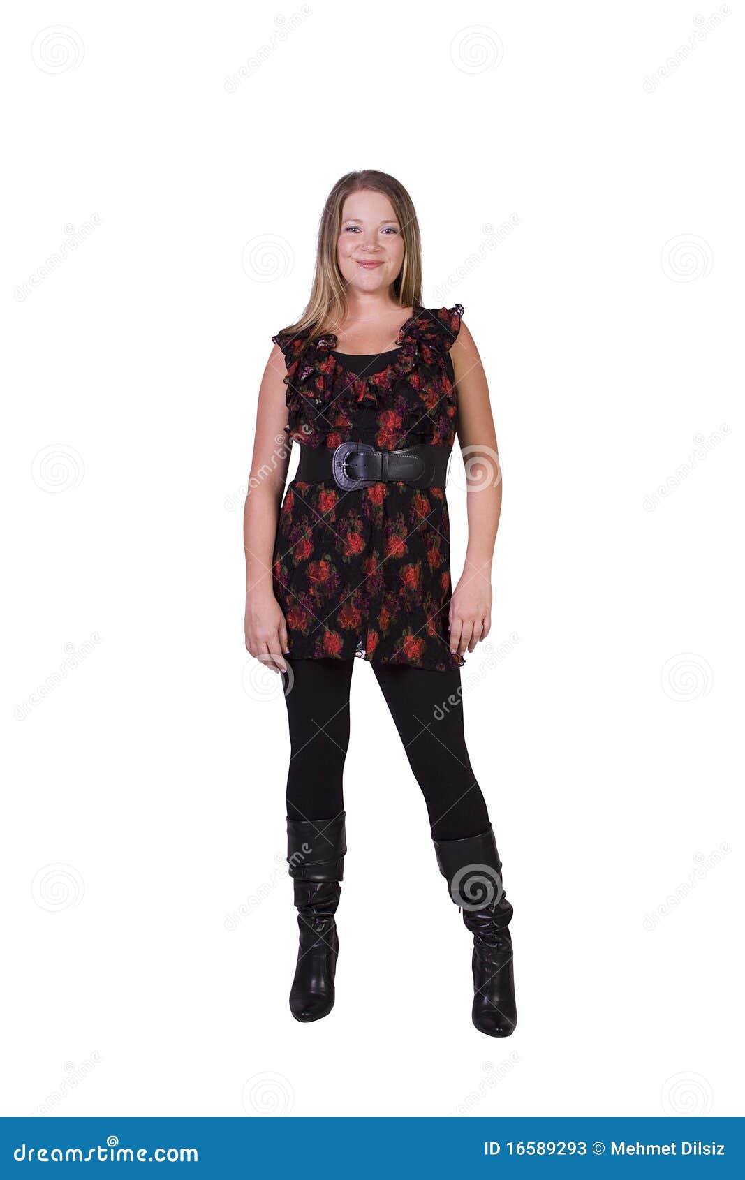 Beautiful Girl Standing Up stock image. Image of face - 16589293