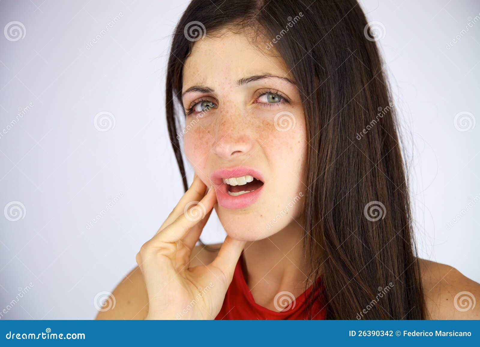 Beautiful Girl with Strong Toothache Stock Photo - Image of adult ...