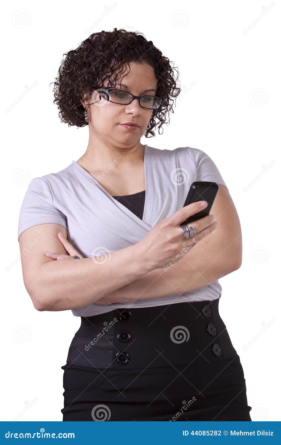 Beautiful Girl Texting stock photo. Image of communicate - 44085282