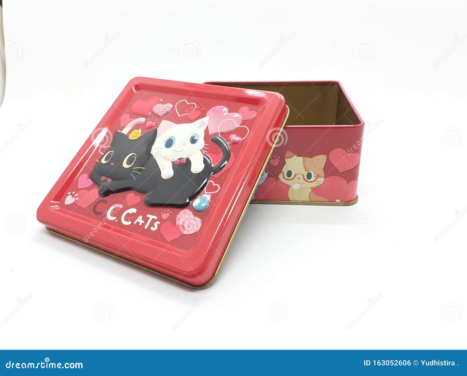 Beautiful Girly Cute Colorful Container in White Isolated Background 08 ...