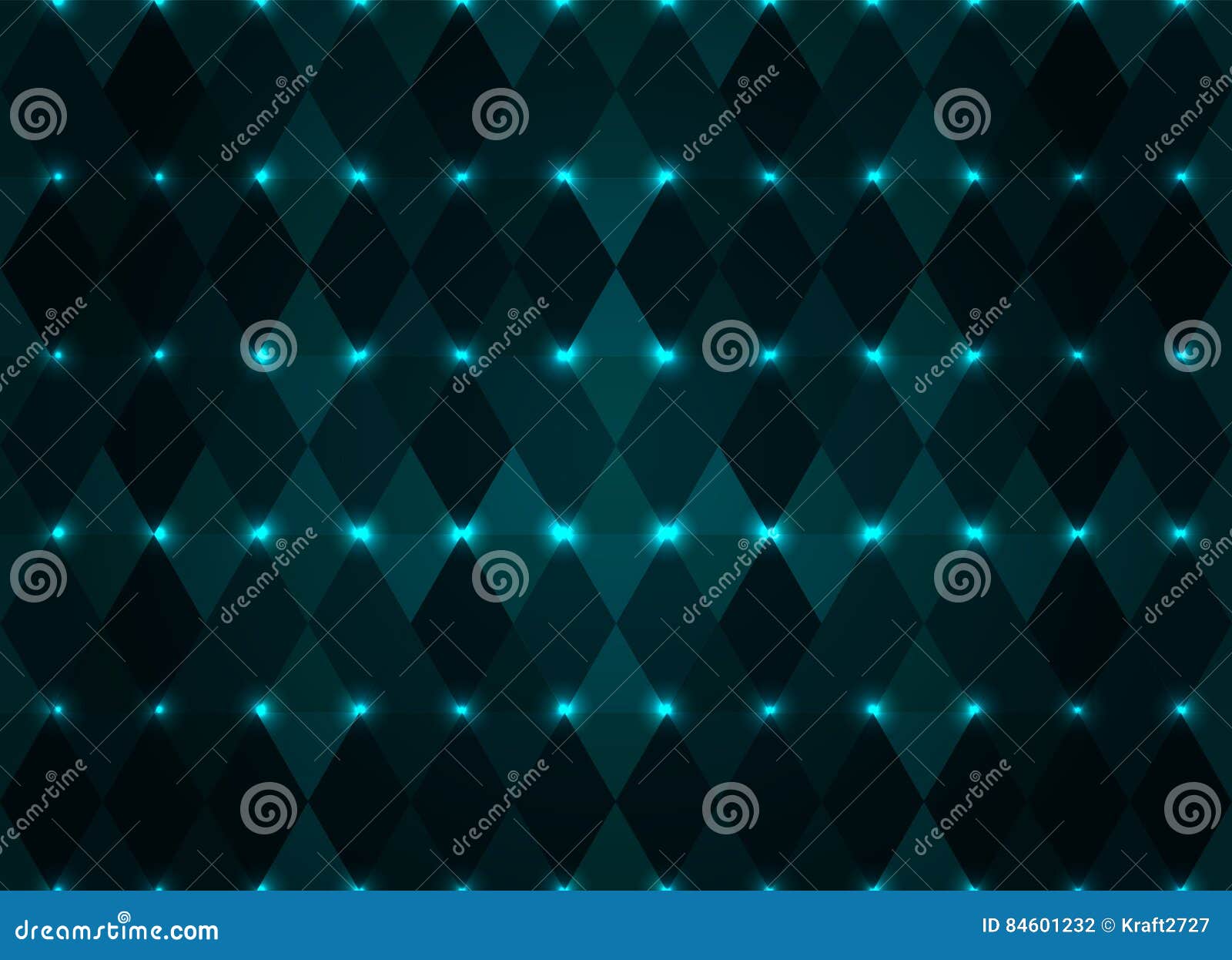 Beautiful Glowing Background Rhombus Stock Vector - Illustration of ...