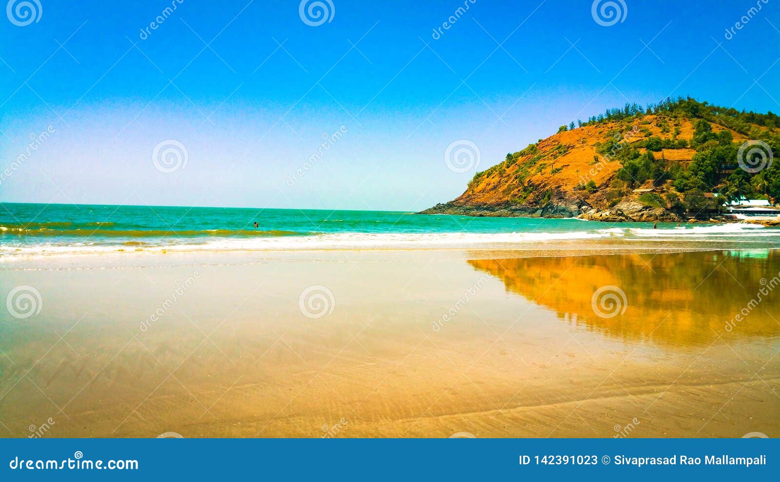 Beautiful Karnataka Yellow And Red Color Flag Waving Or Flying In A Sky ...