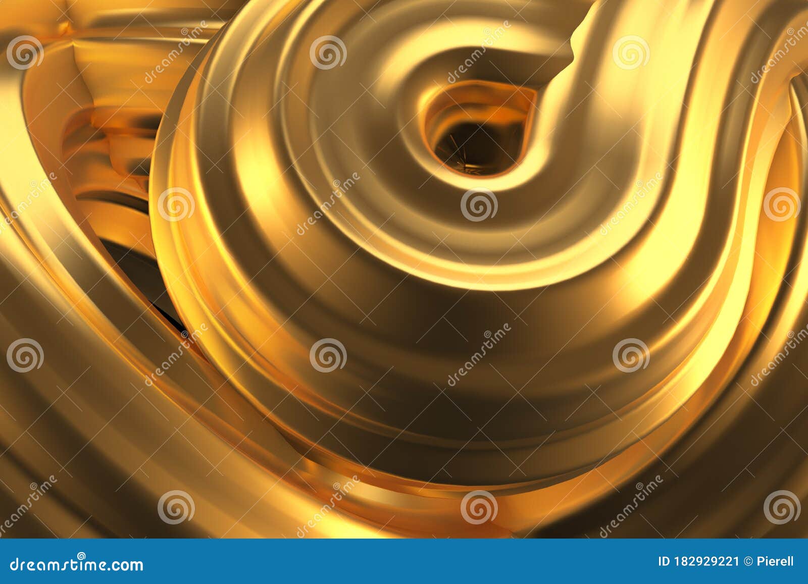 Beautiful Golden Background. 3d Illustration, 3d Rendering Stock ...