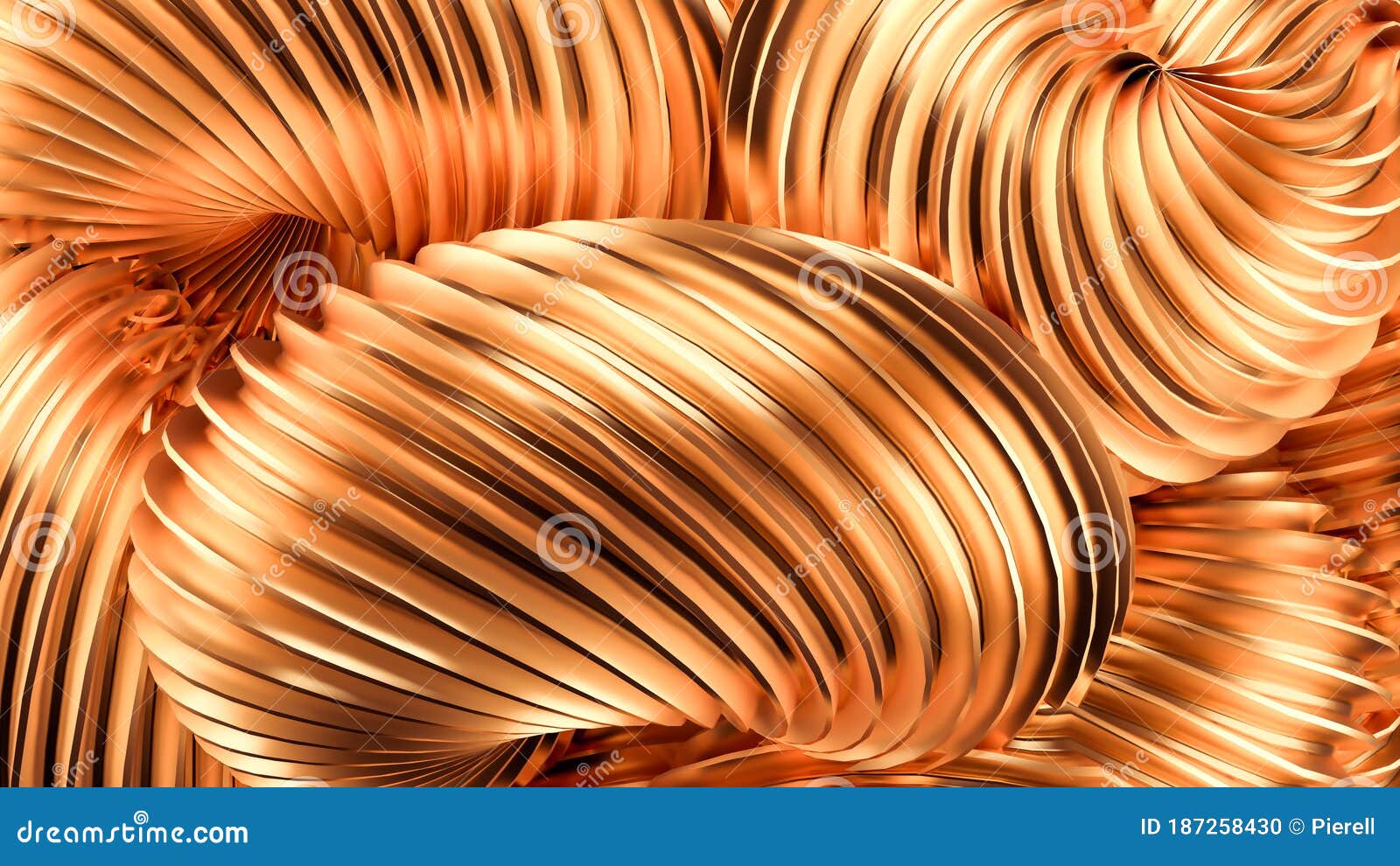 Beautiful Golden Background. 3d Illustration, 3d Rendering Stock ...