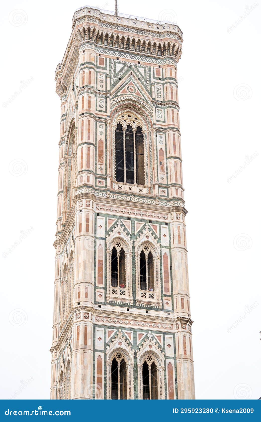 Beautiful Gothic Architecture of the Cathedral in Florence Stock Photo ...