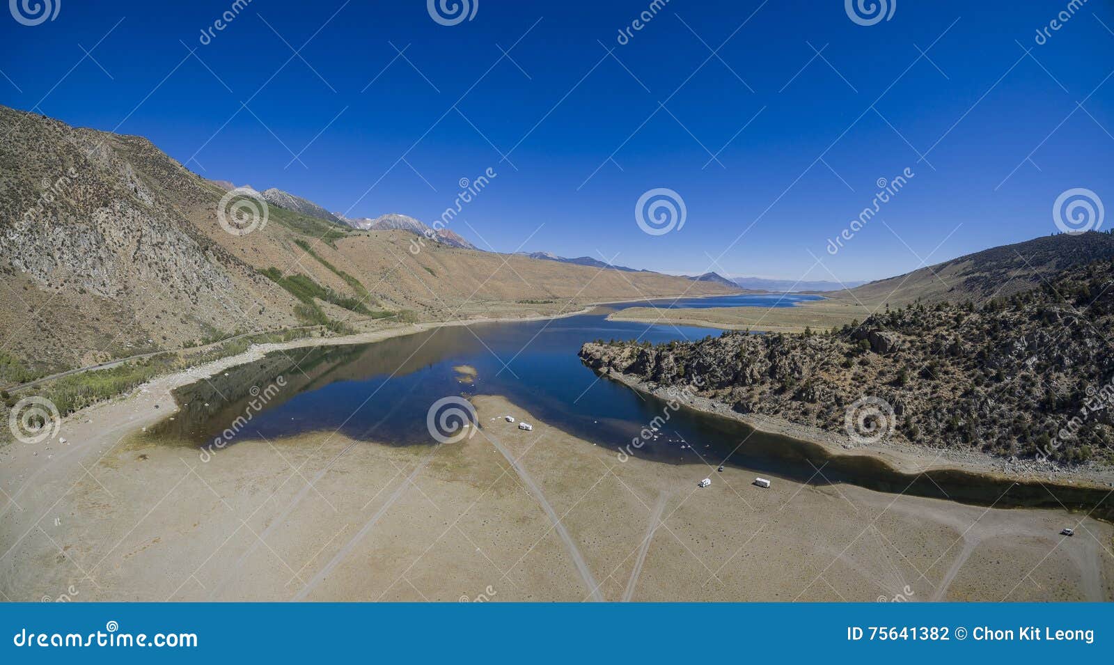 The beautiful Grant Lake stock photo. Image of nature - 75641382
