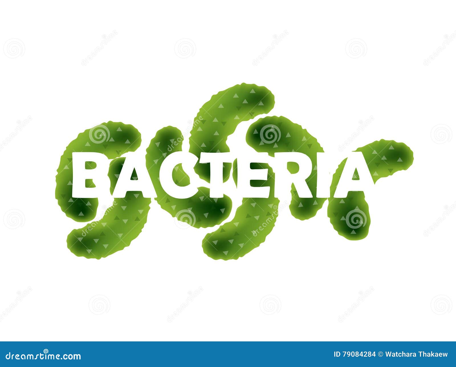 Beautiful Graphic Design of Bacteria Stock Vector - Illustration of ...