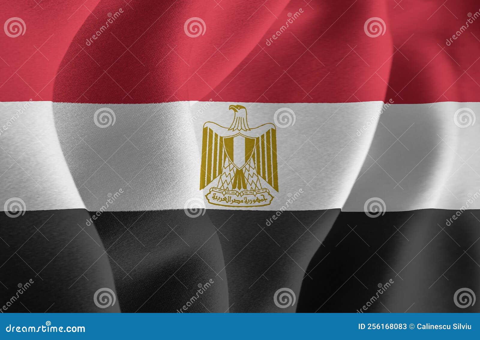Egypt flag design 2 stock illustration. Illustration of eastern - 256168083