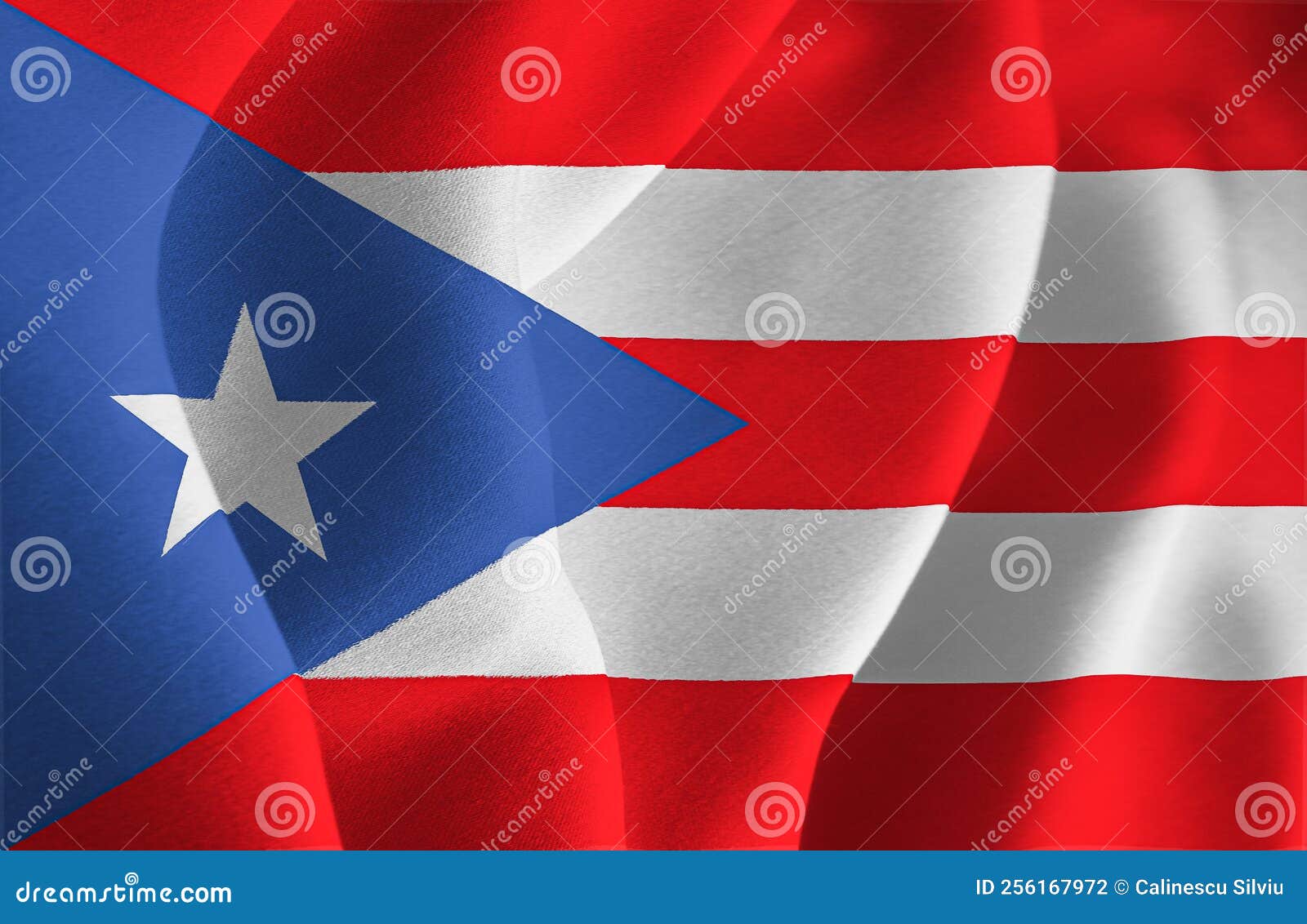 Puerto Rico flag design 2 stock illustration. Illustration of icon ...
