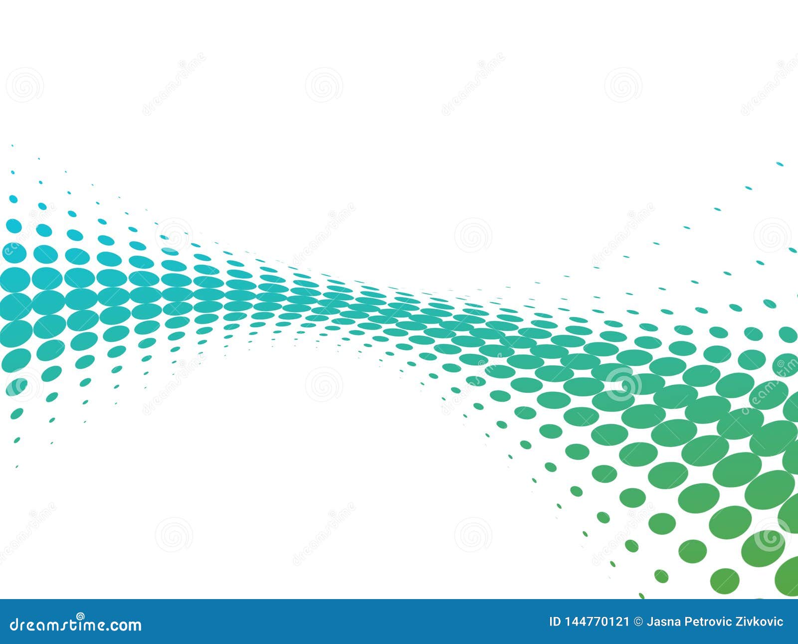 Graphic Halftone Wave Background Stock Illustration - Illustration of ...